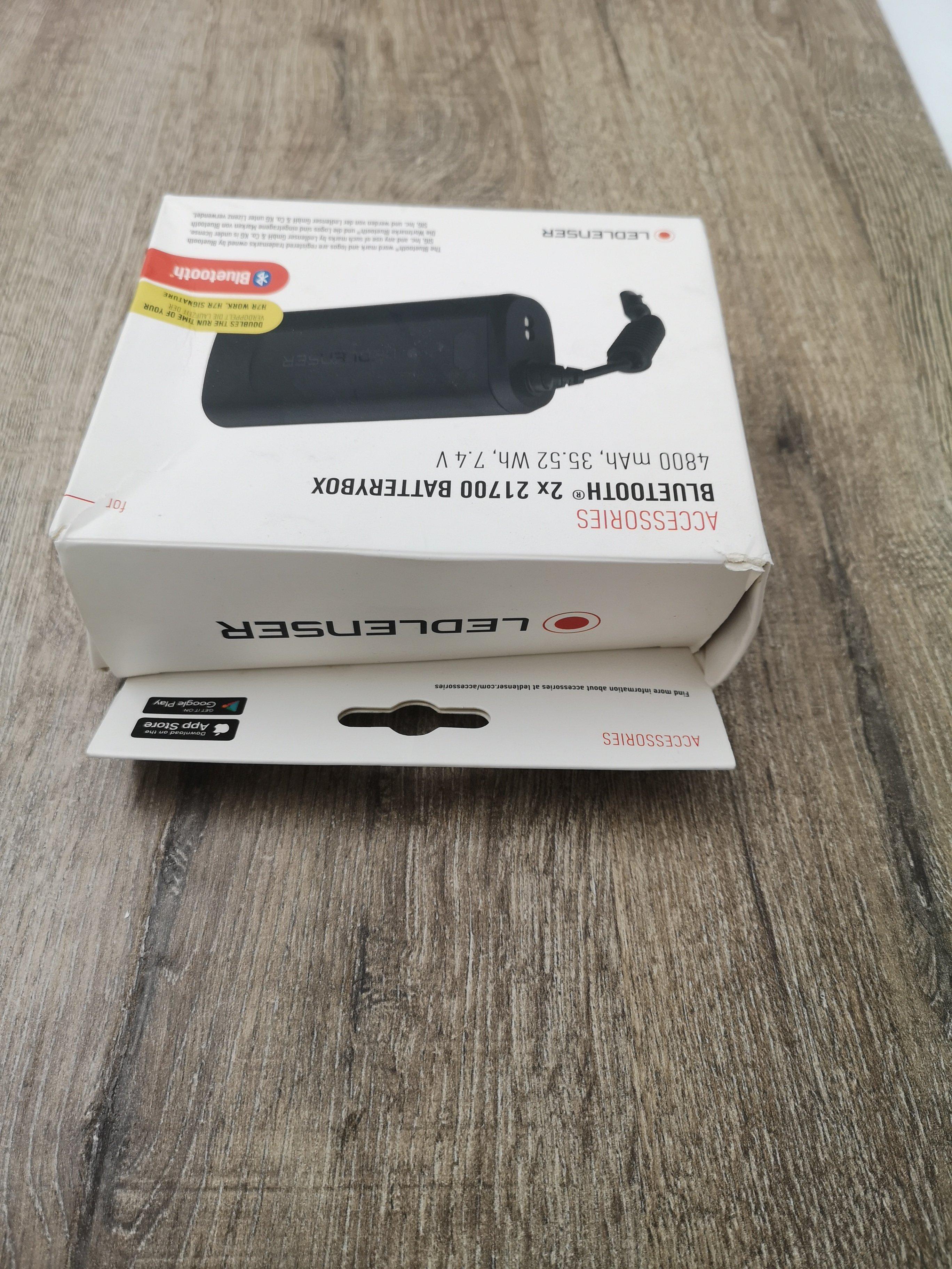 Ledlenser 2x 21700 Bluetooth Battery box, bluetooth remote control ...