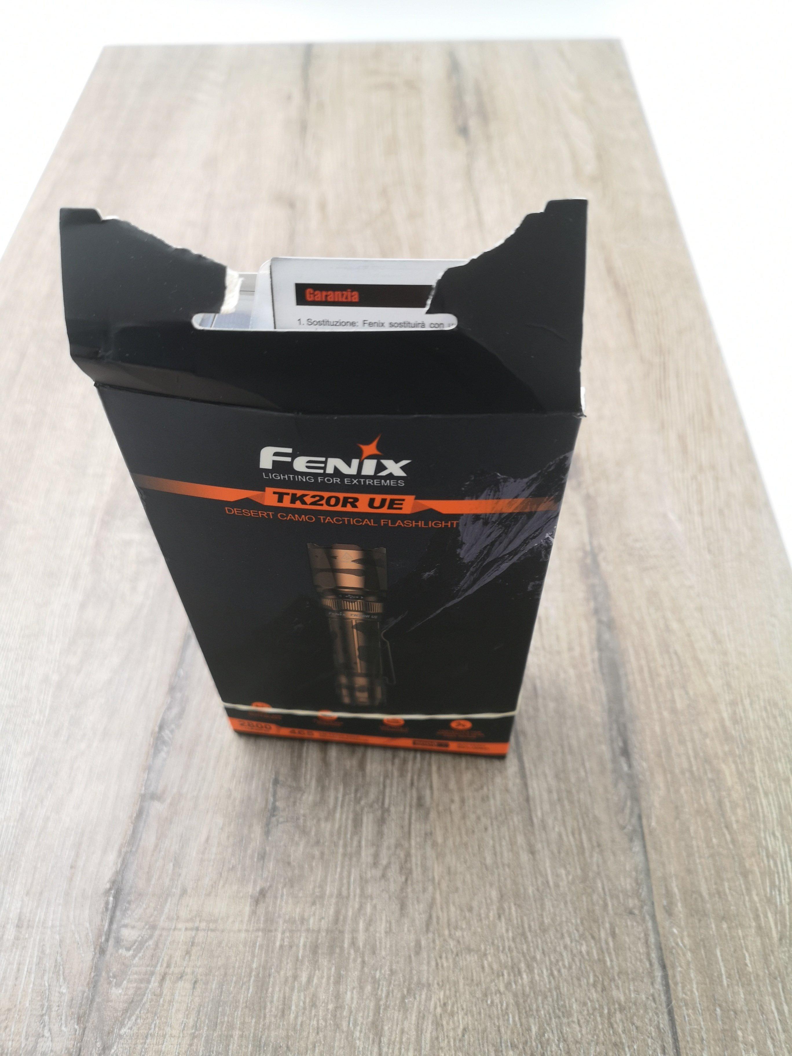 Fenix TK20R UE Desert Camo, rechargeable flashlight, 2800 lumens | Advantageously shopping at ...