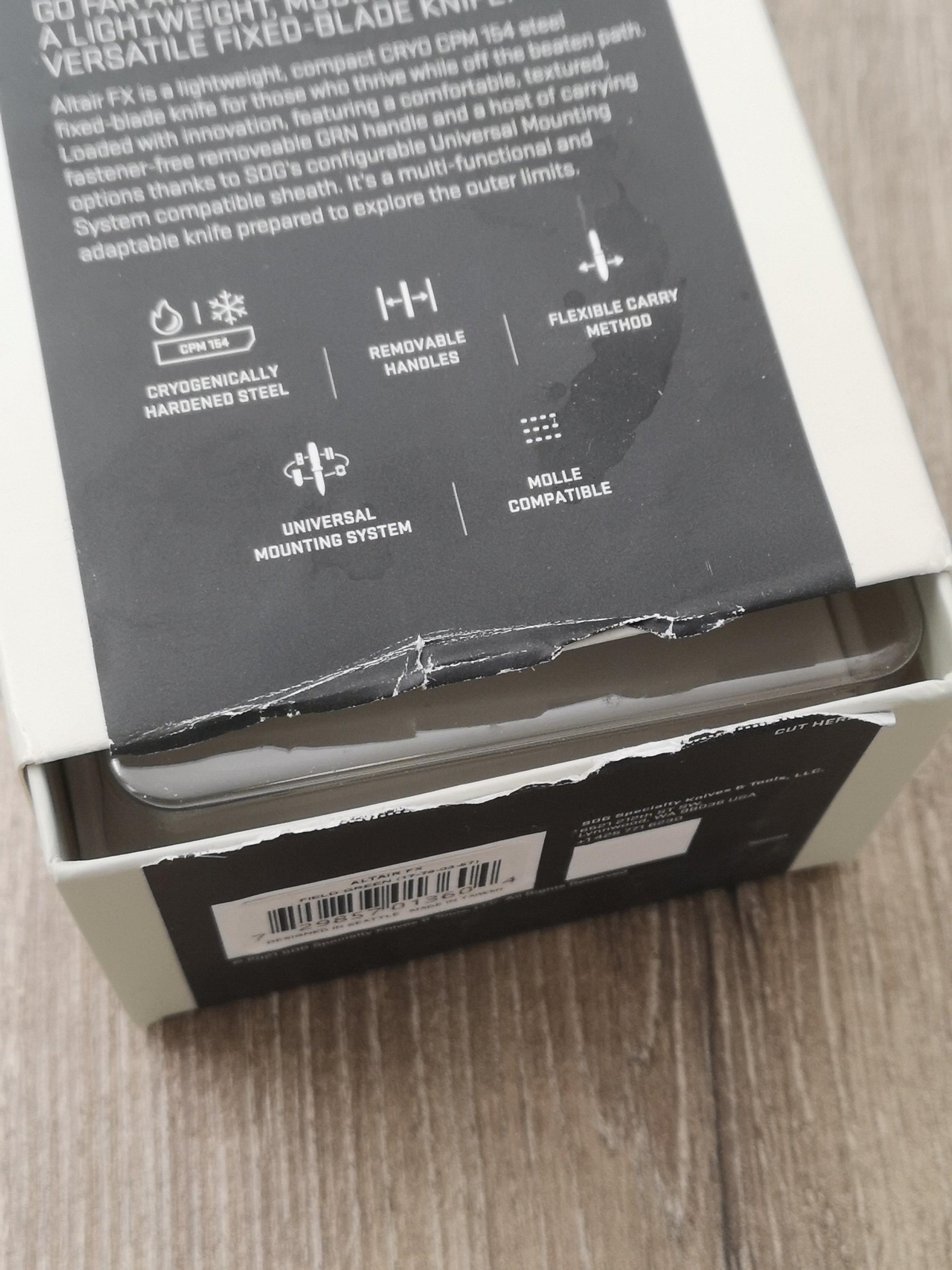 SOG Altair FX Field Green 17-79-03-57 cuchillo fijo | Compras con ...