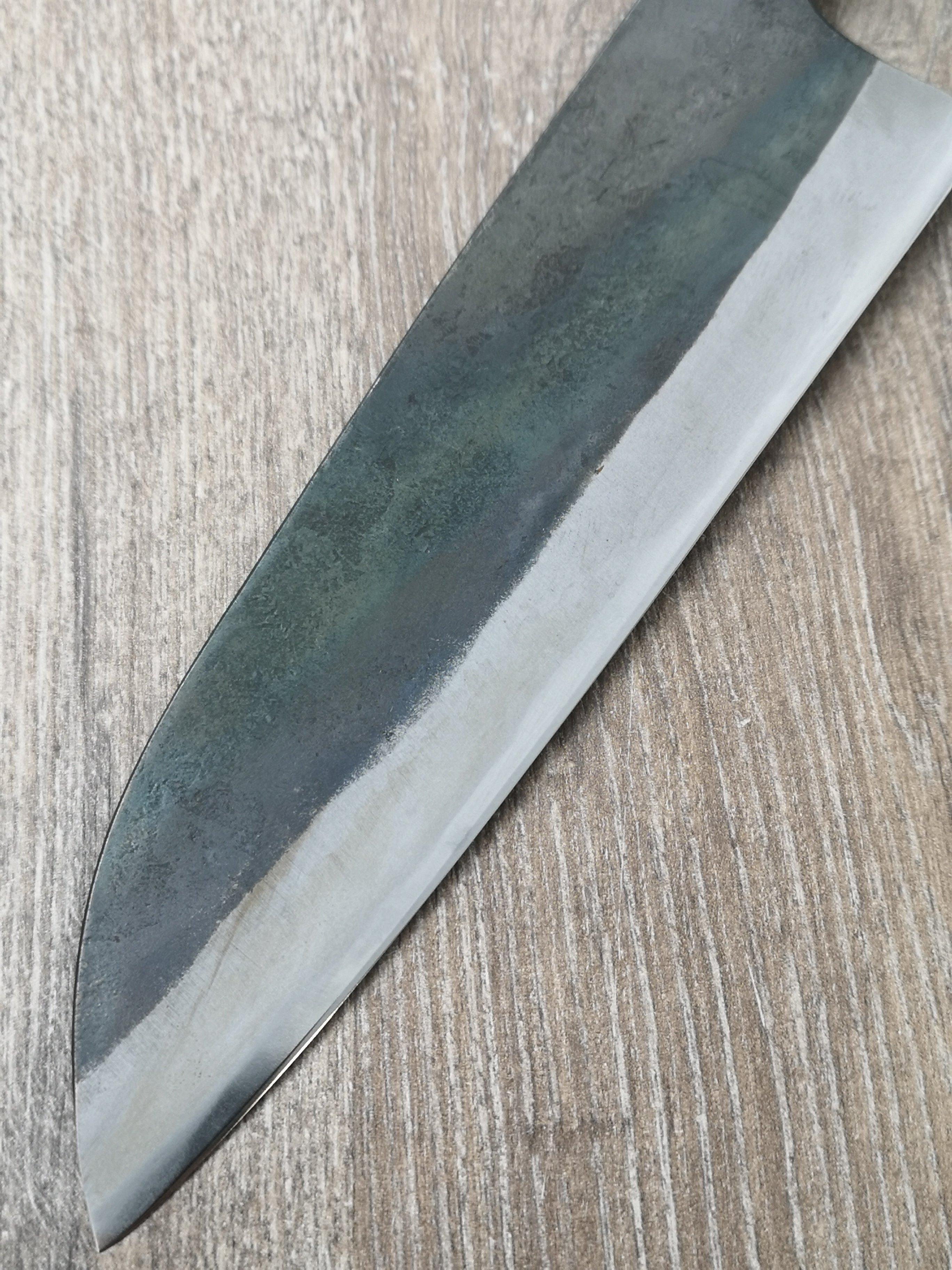 Sakai Takayuki Blue 2 Kurouchi 01172 wa-santoku, 17 cm | Advantageously ...