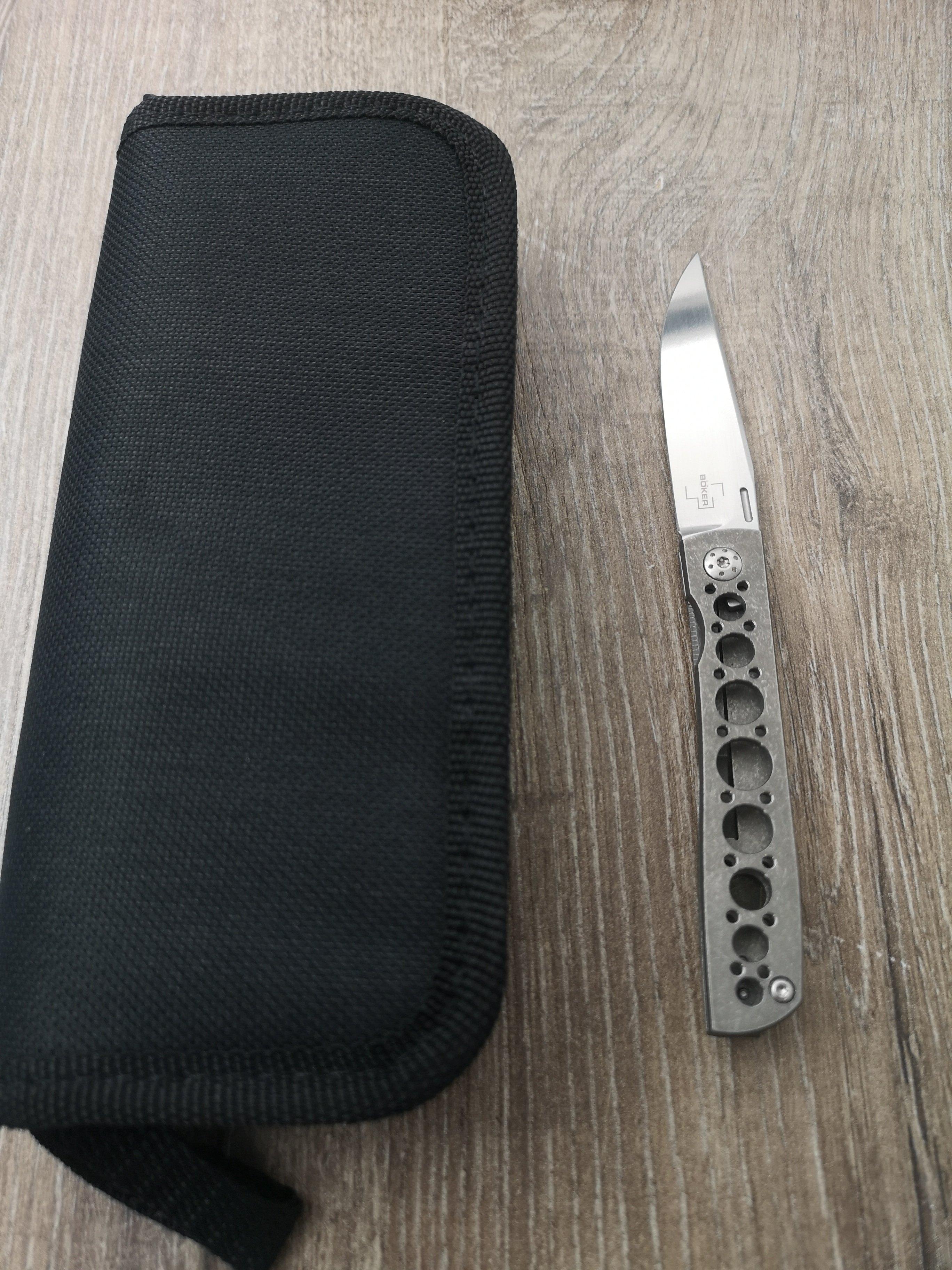 Böker Plus Urban Trapper Petite 42 01BO785 pocket knife, Brad Zinker ...