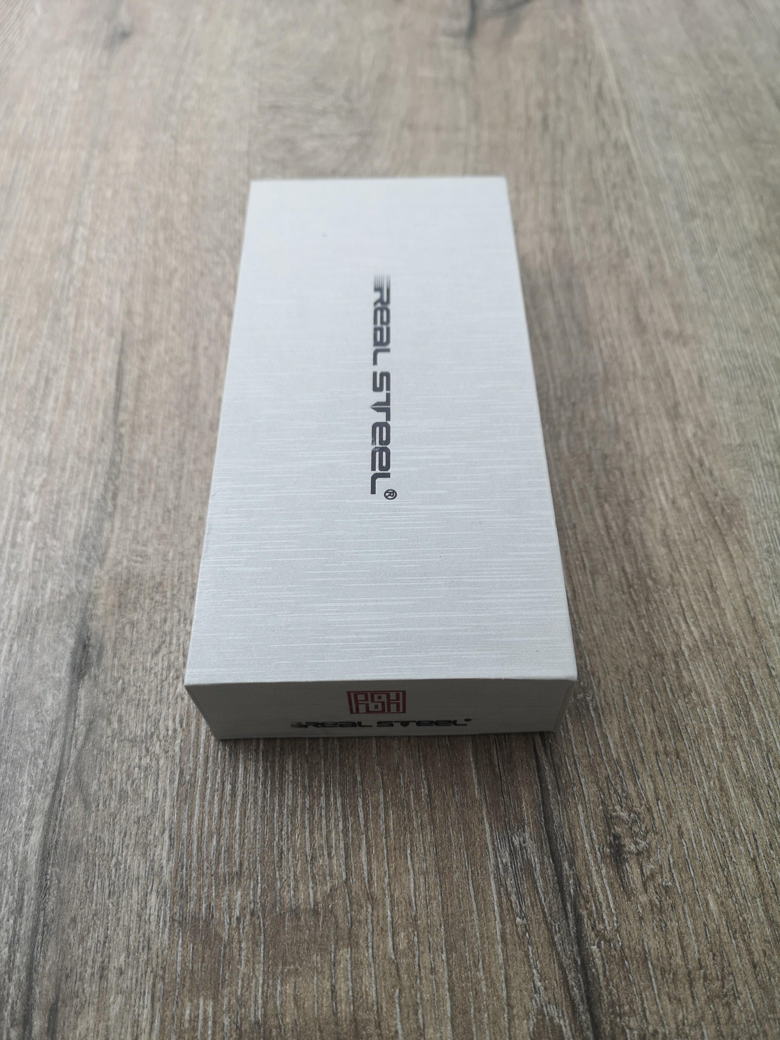 Real Steel Solis 7066SB Stonewashed N690 Sheepfoot, Slate Blue Titanium ...