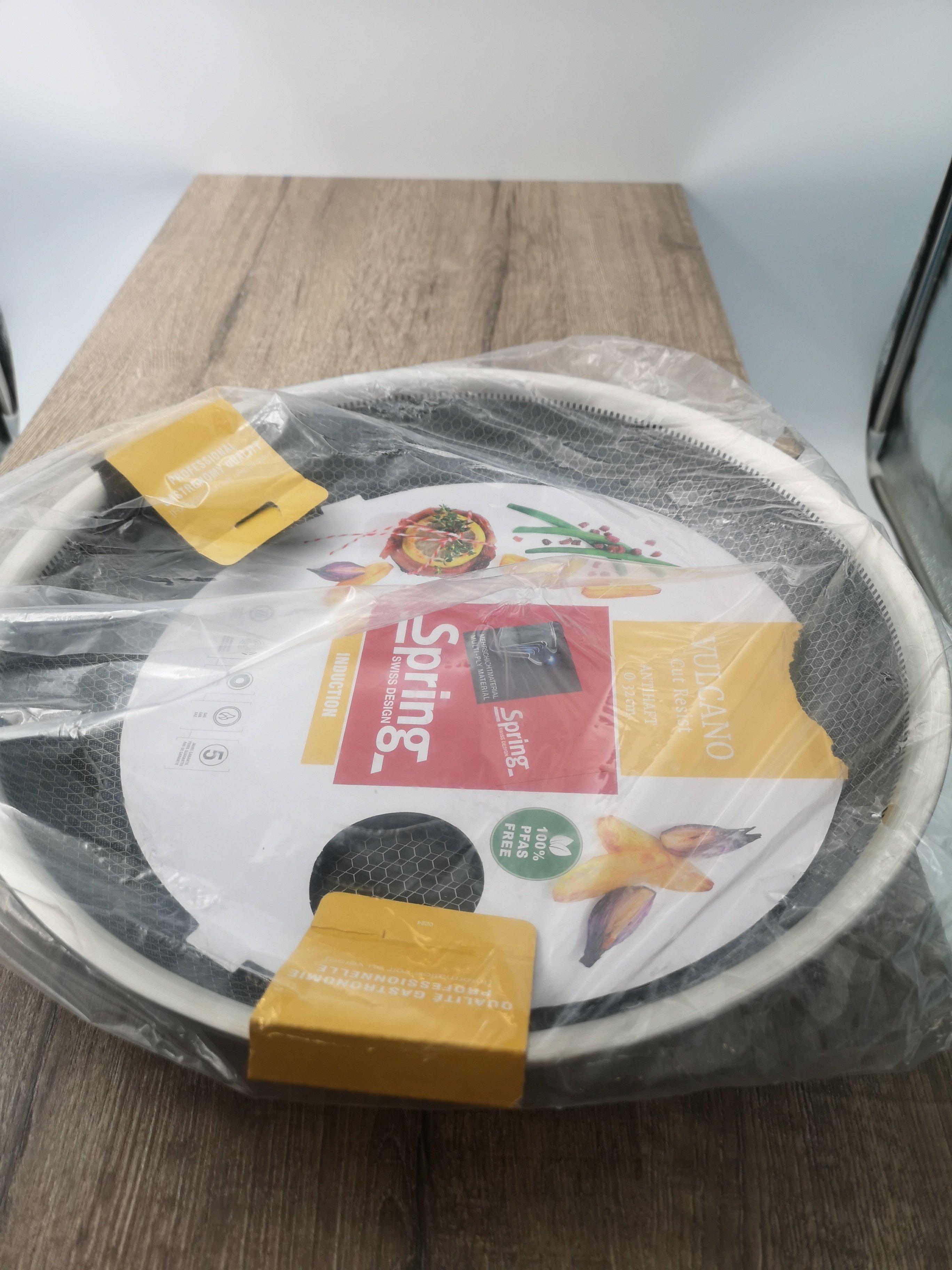 Spring Vulcano Cut Resist Frying Pan, frying pan, 32 cm ...