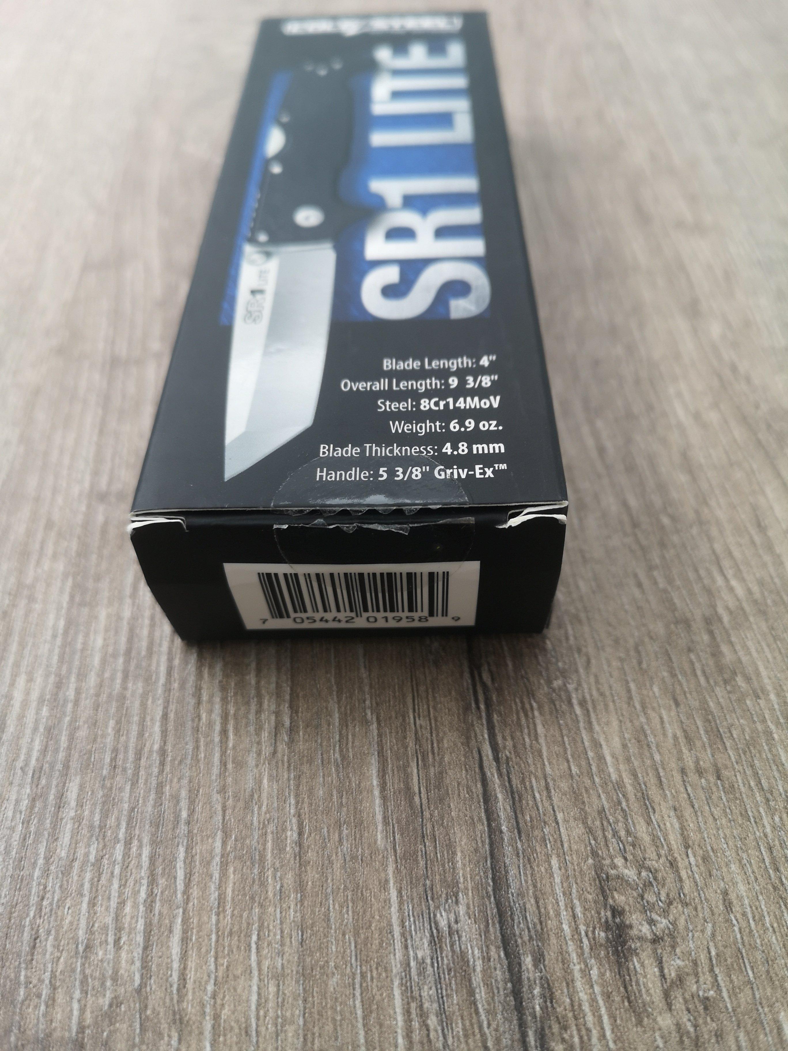 Cold Steel SR1 Lite Tanto 62K1A pocket knife | Advantageously shopping ...