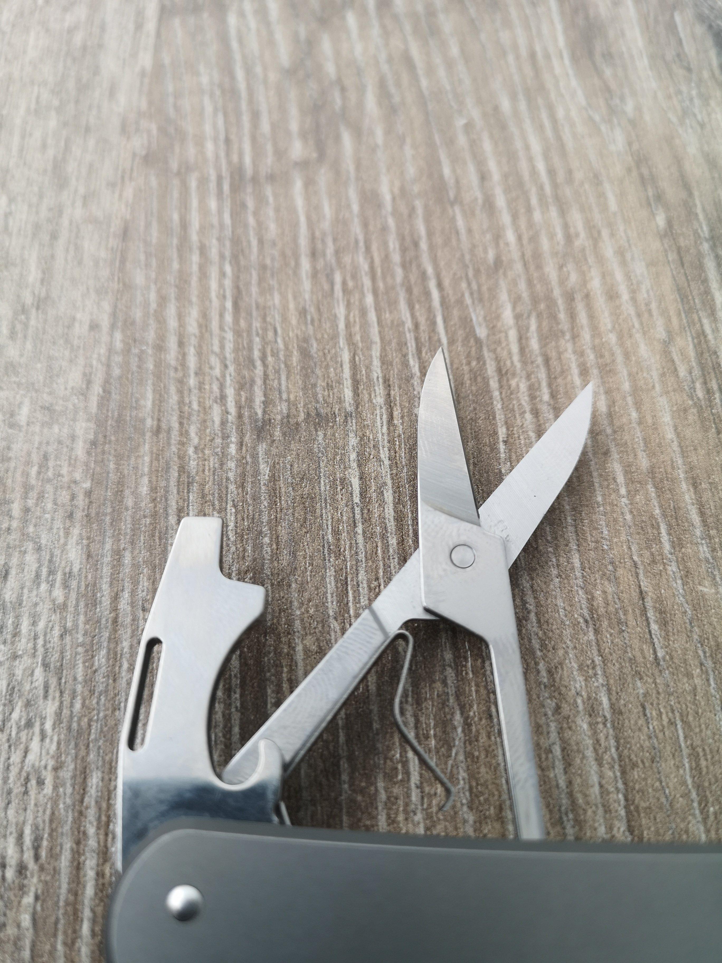 FOX Vulpis 4-Tools FX-VP130-F4TI, M390, Titanium, canivete suiço ...