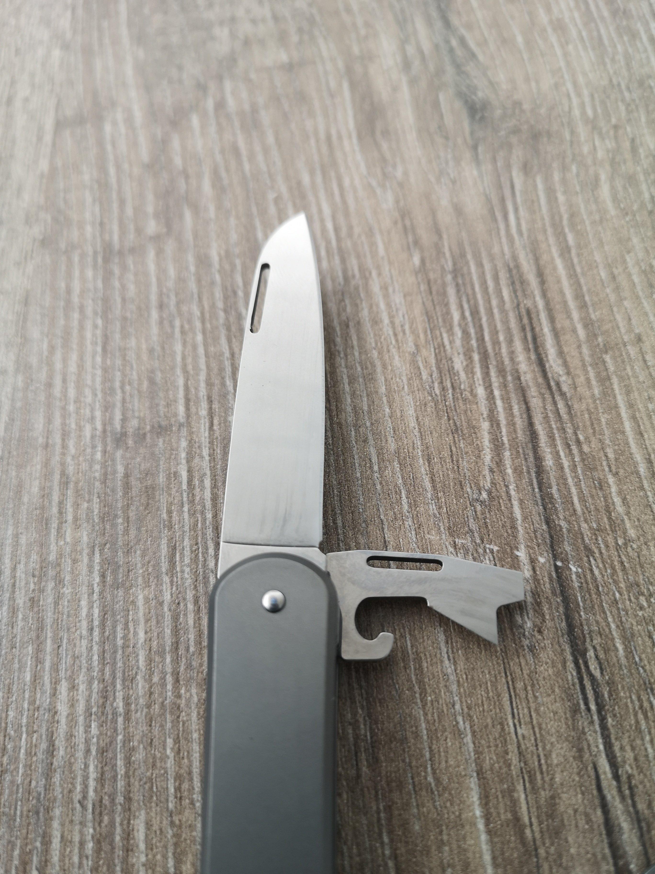FOX Vulpis 4-Tools FX-VP130-F4TI, M390, Titanium, canivete suiço ...