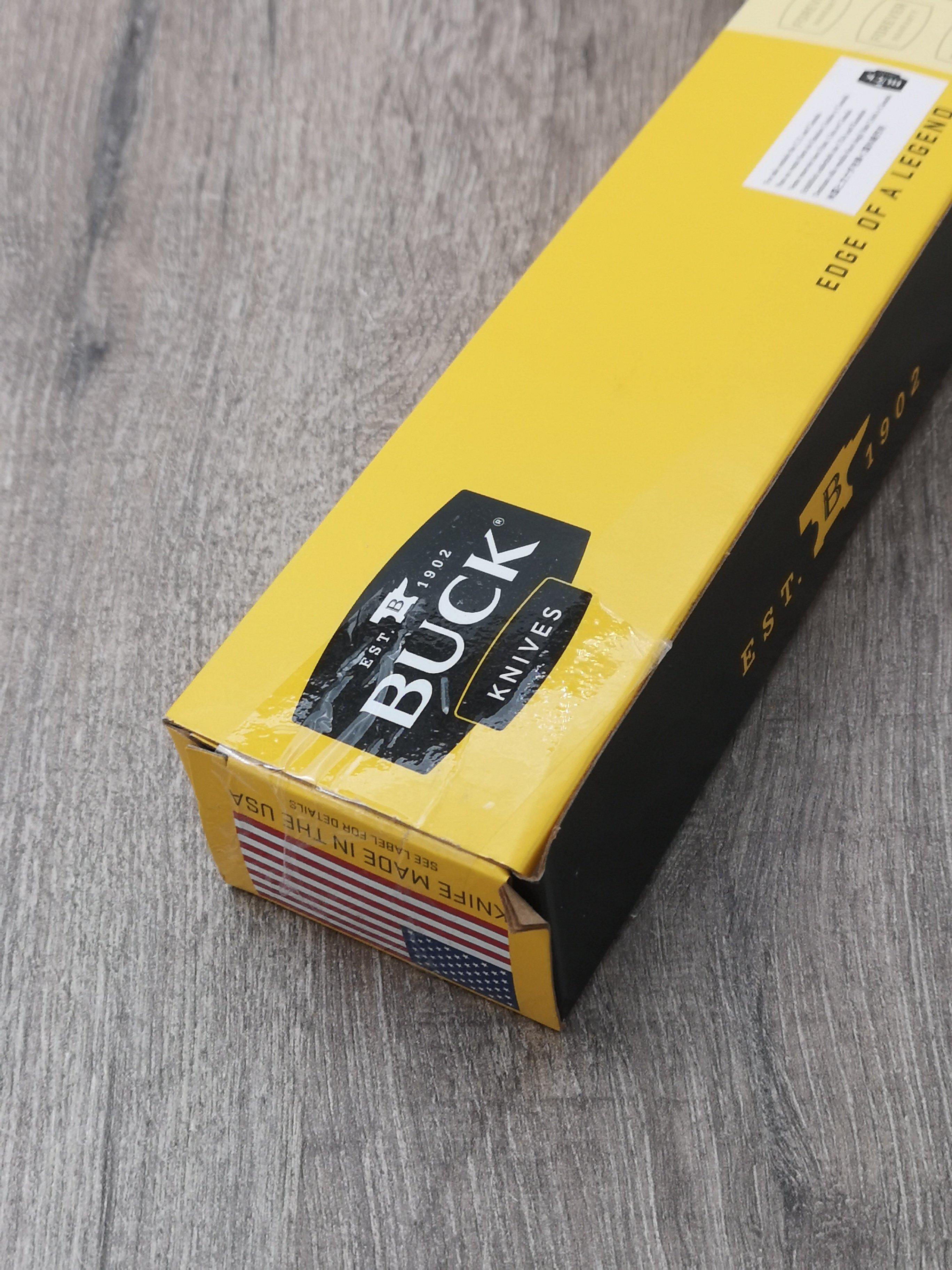 Buck 112 Ranger with finger grooves 112BRSFG pocket knife ...