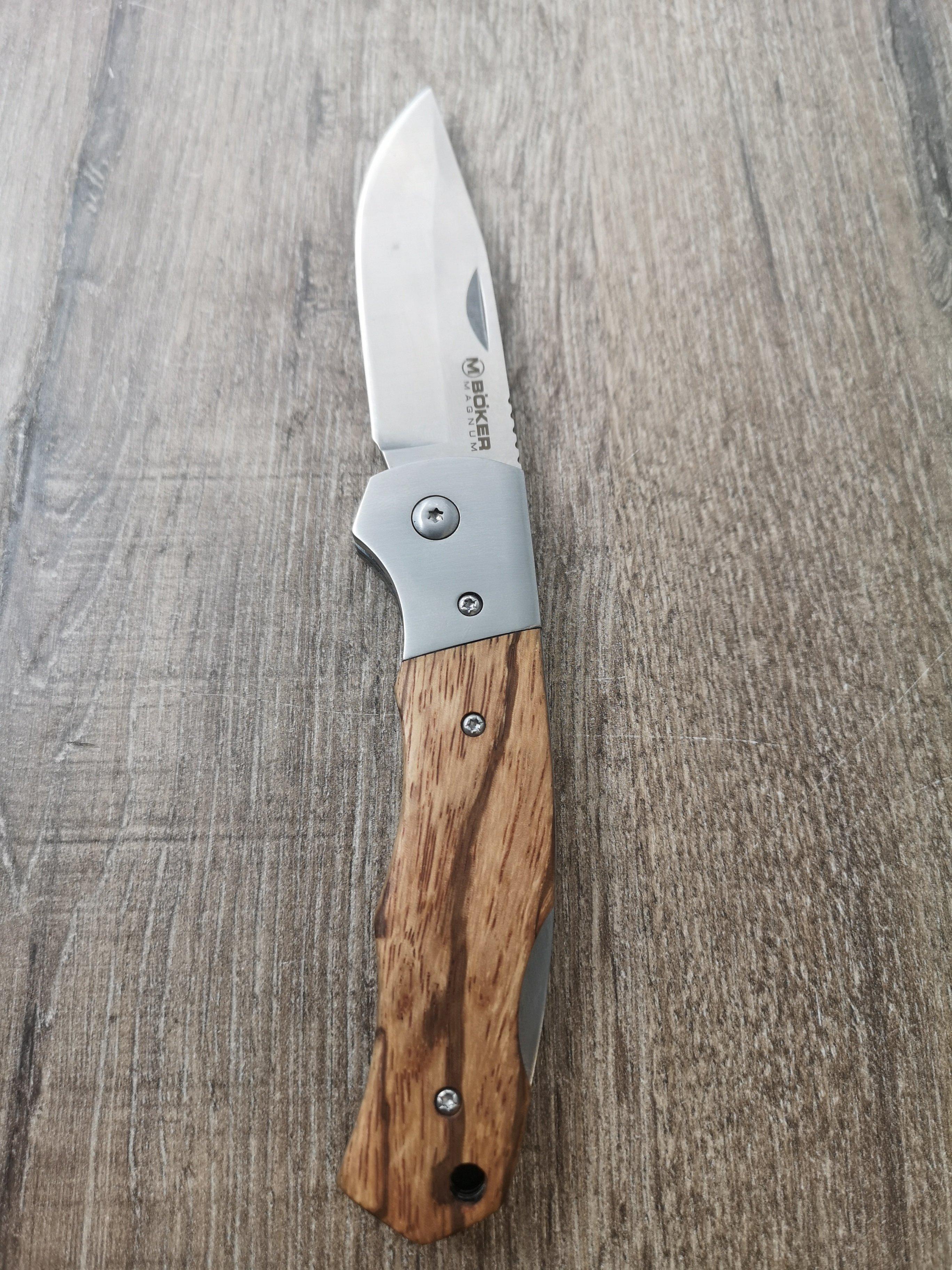 Böker Magnum Rustic 01SC075 navaja | Compras con ventajas en ...