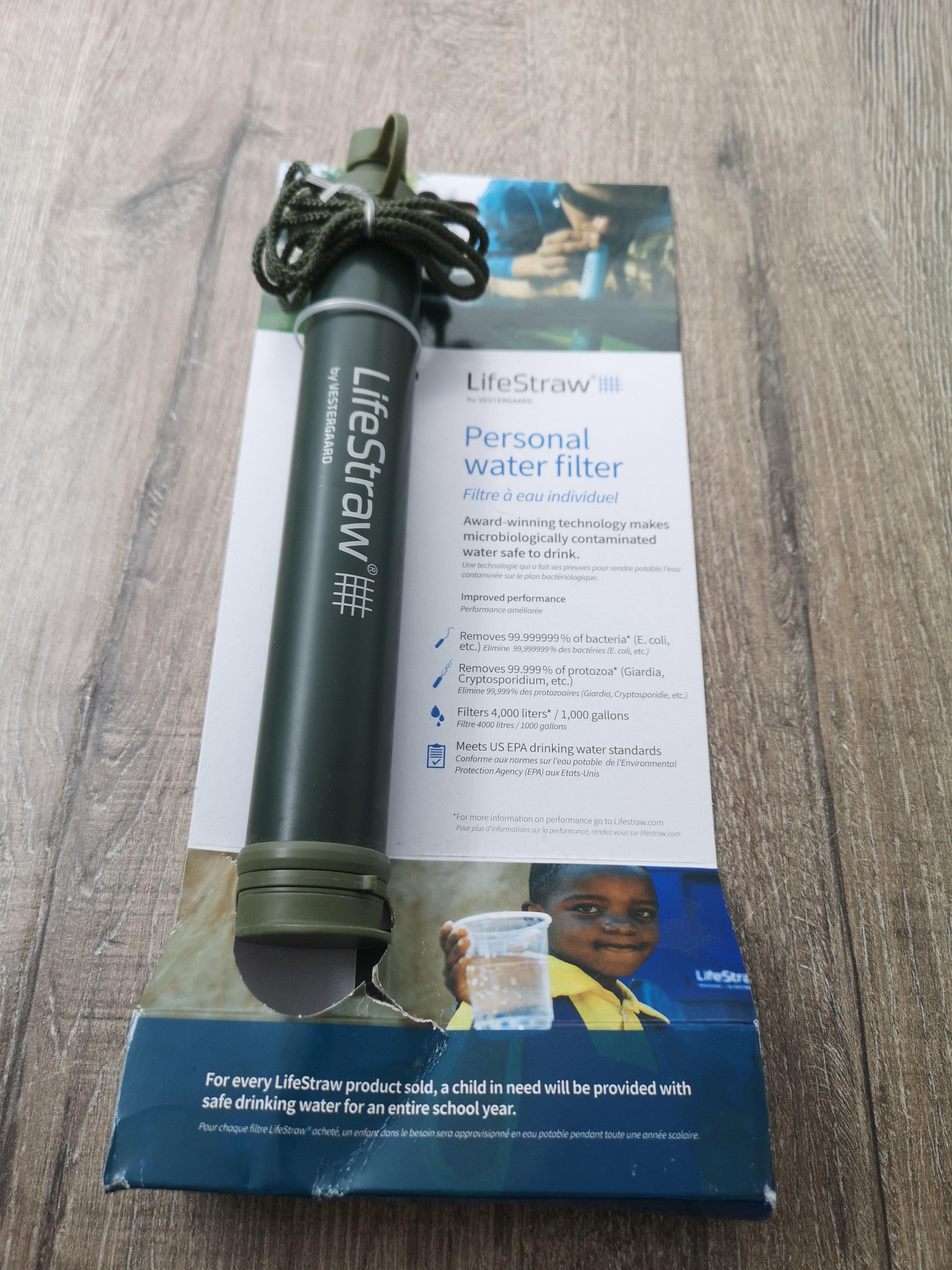 LifeStraw Personal water filter, green | Advantageously shopping at ...