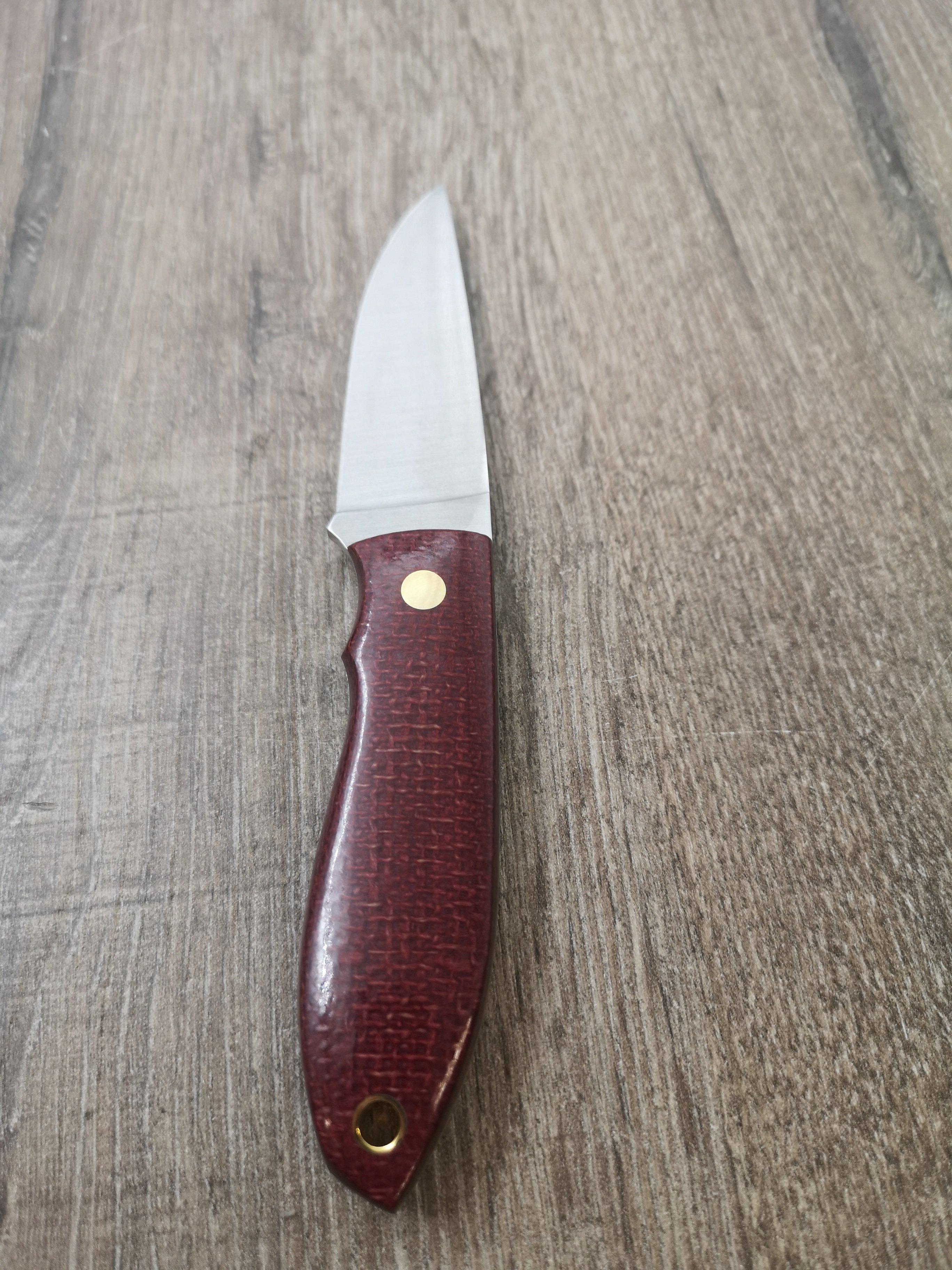 Nordic Knife Design Lizard 75 Plum, 2030 fixed knife | Advantageously ...