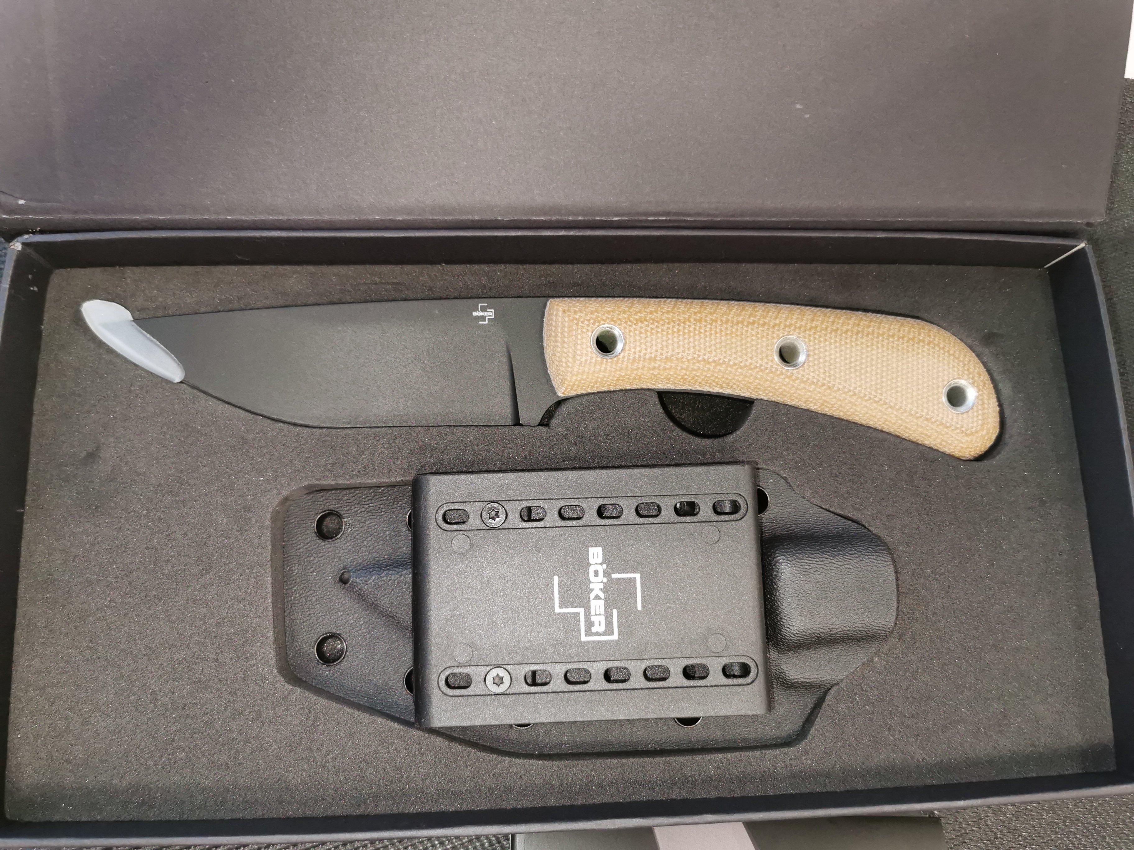 Böker Plus Little Rok 02BO026 outdoor knife, James Helm design ...