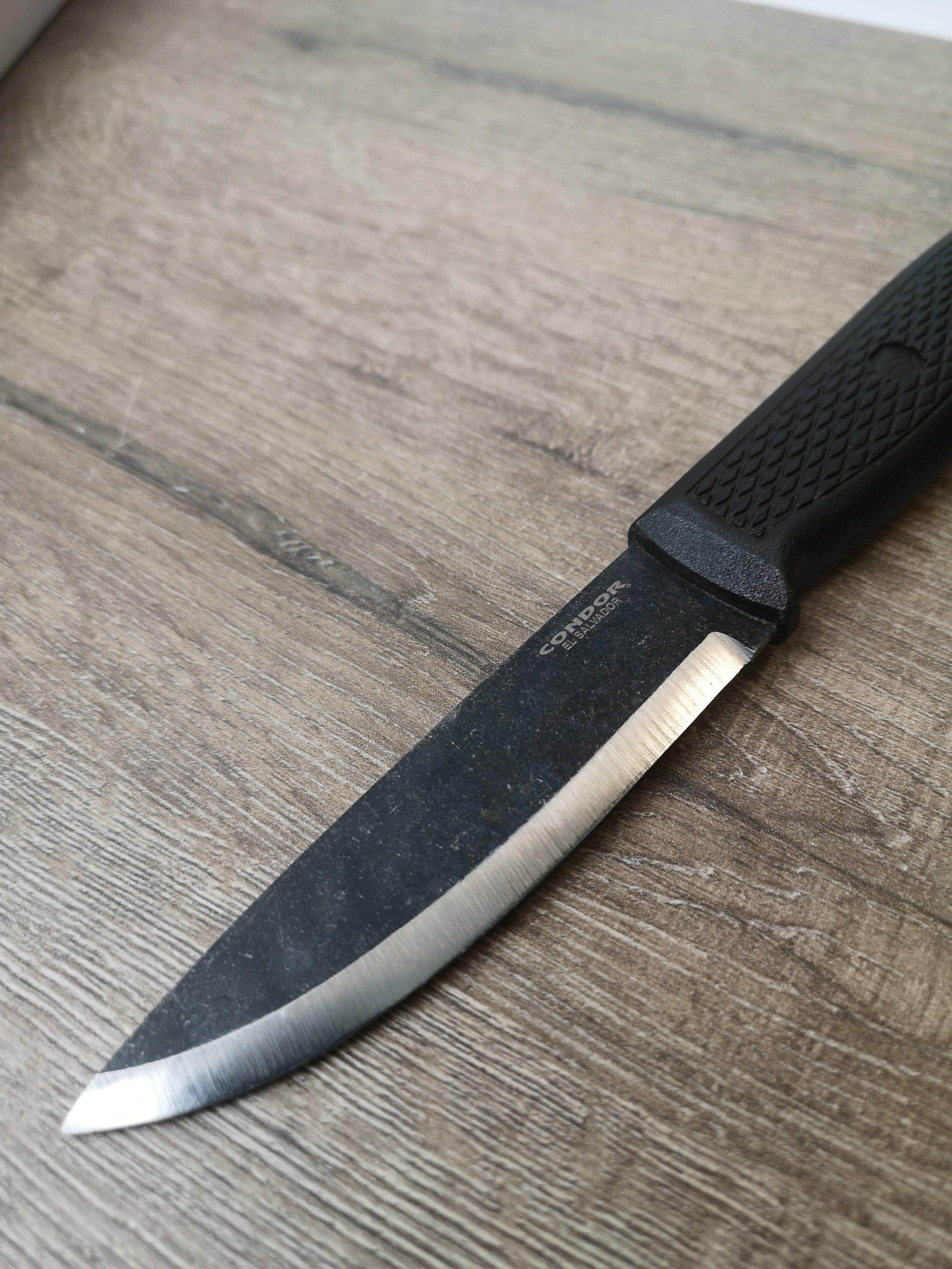 Condor Terrasaur Knife Black 3945-4.1HC bushcraft knife 63847 ...