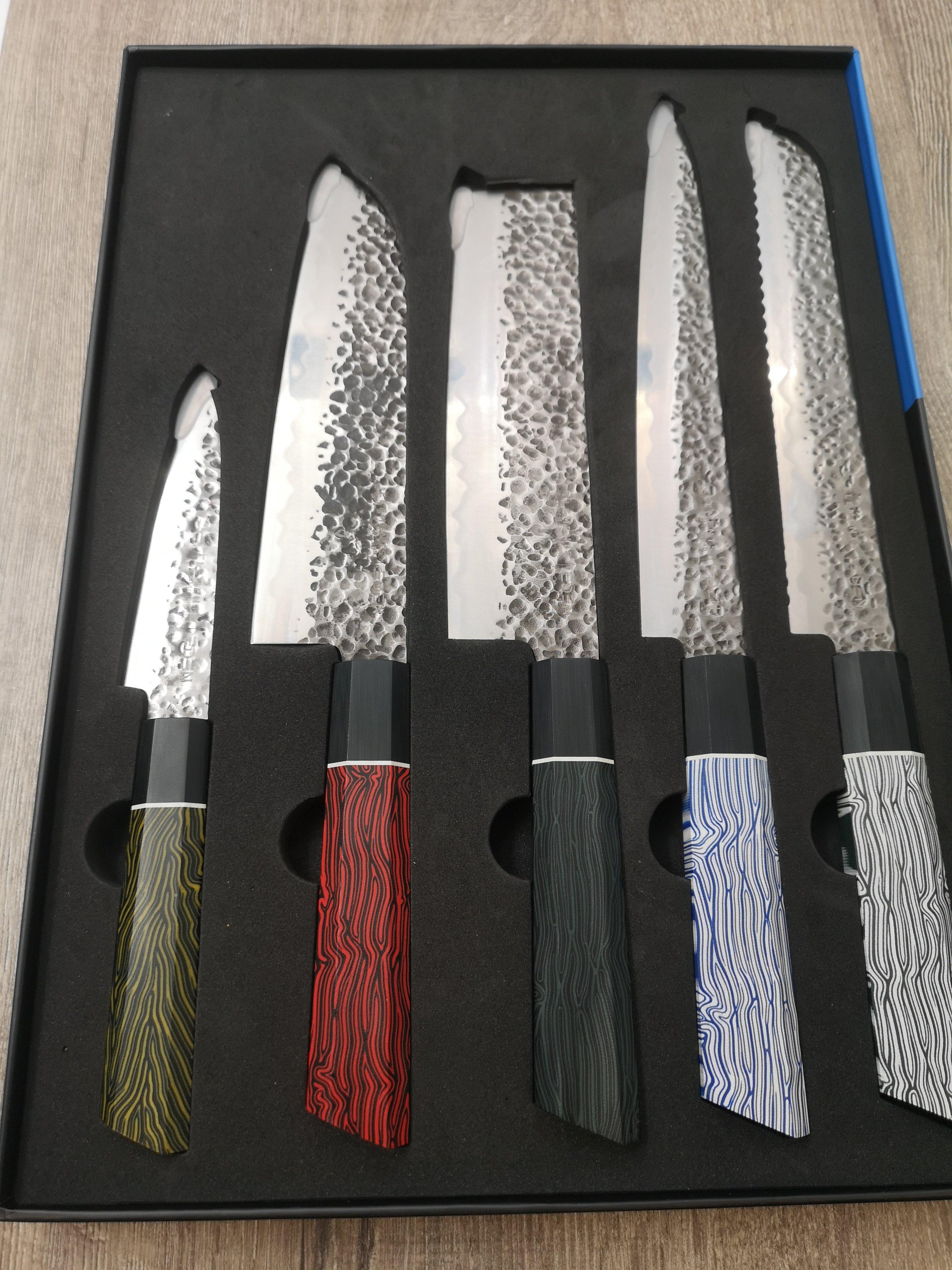 Eden Elements 2001-S01, 5-piece knife set | Advantageously shopping at ...