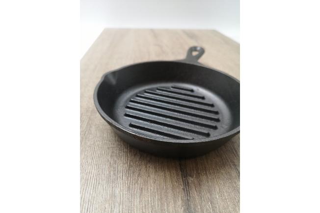 Lodge Cast Iron Grill Pan L3GP, 17 cm | Advantageously shopping at ...