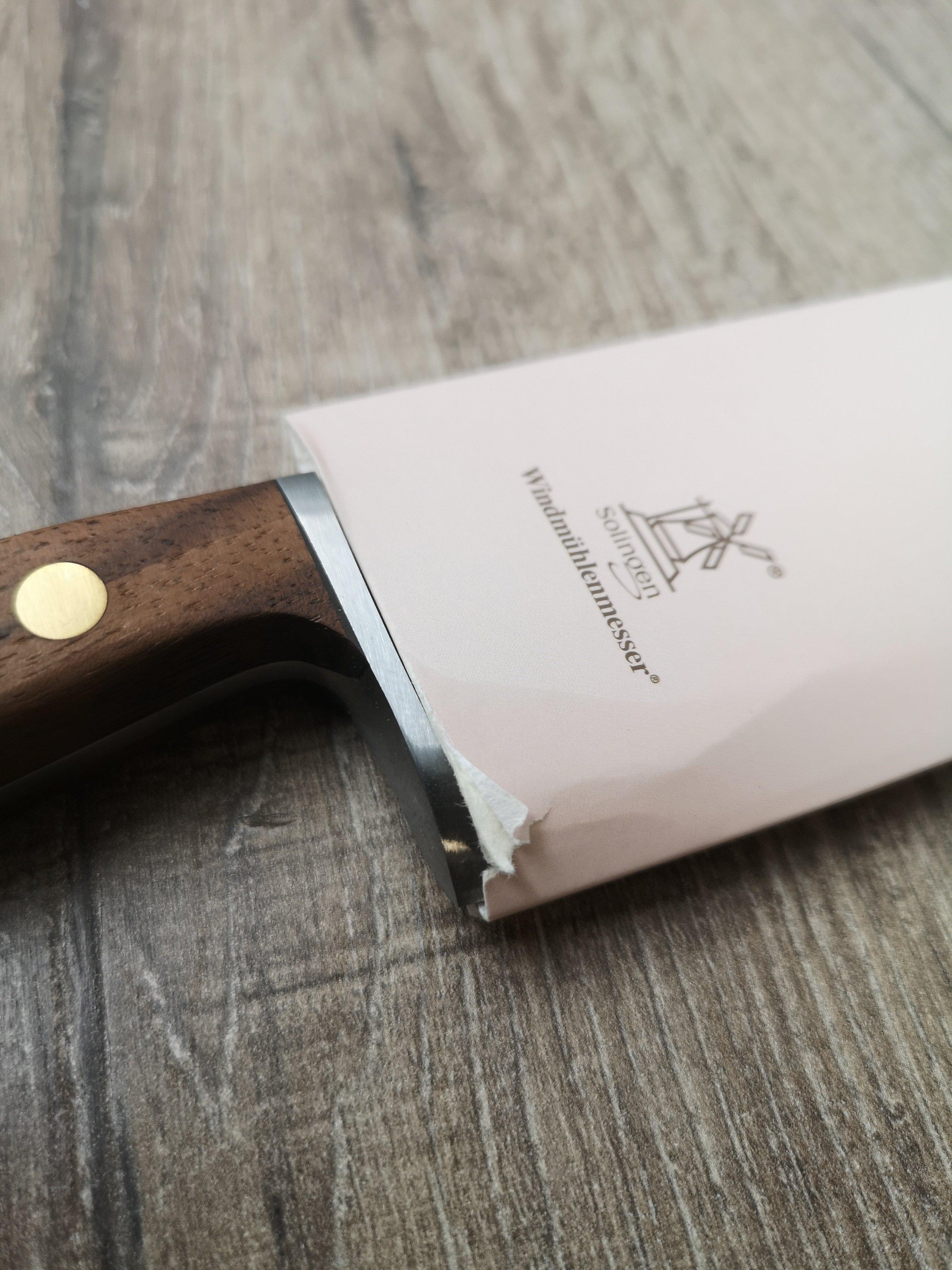 Robert Herder 1922 chef's knife 23 cm carbon, walnut wood ...