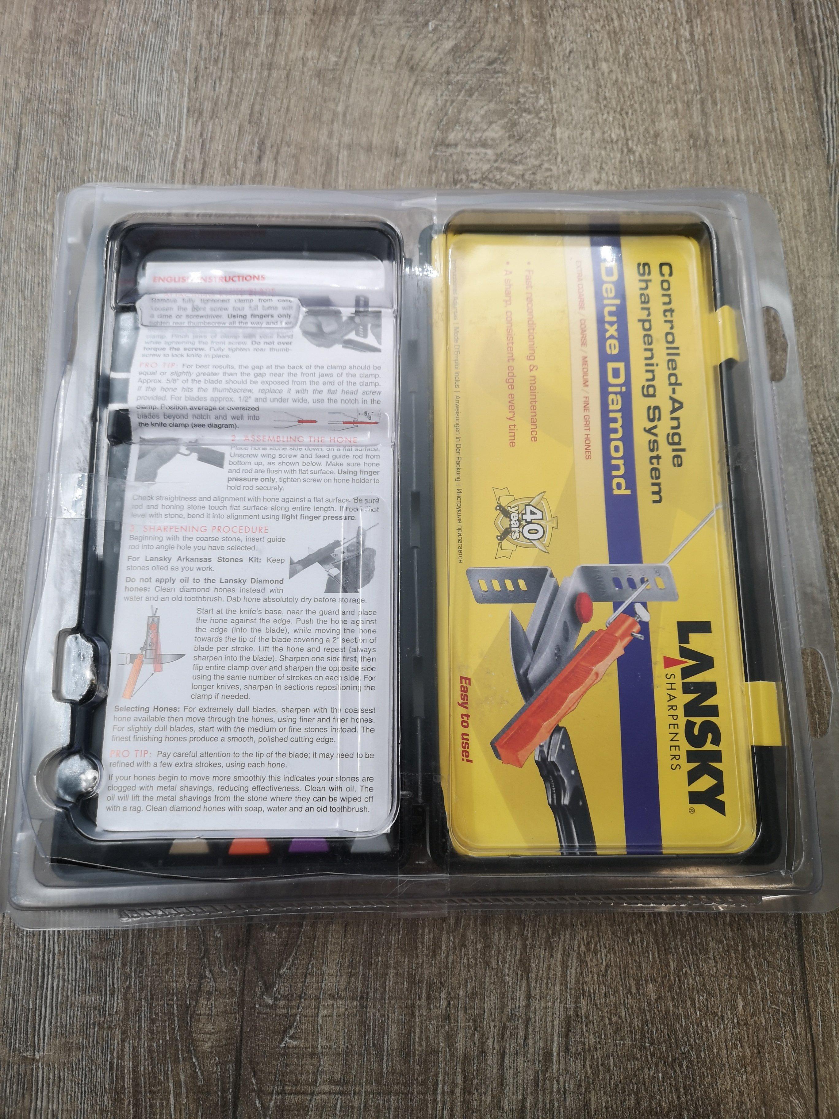 Lansky Deluxe Diamond Sistema de afiação | Compras vantajosas em ...