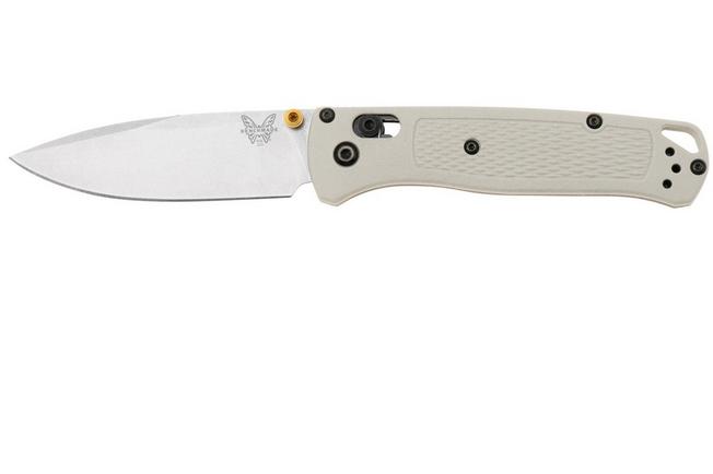 Benchmade Bugout 535-12 Stonewashed CPM S30V, Tan Grivory, navalha ...