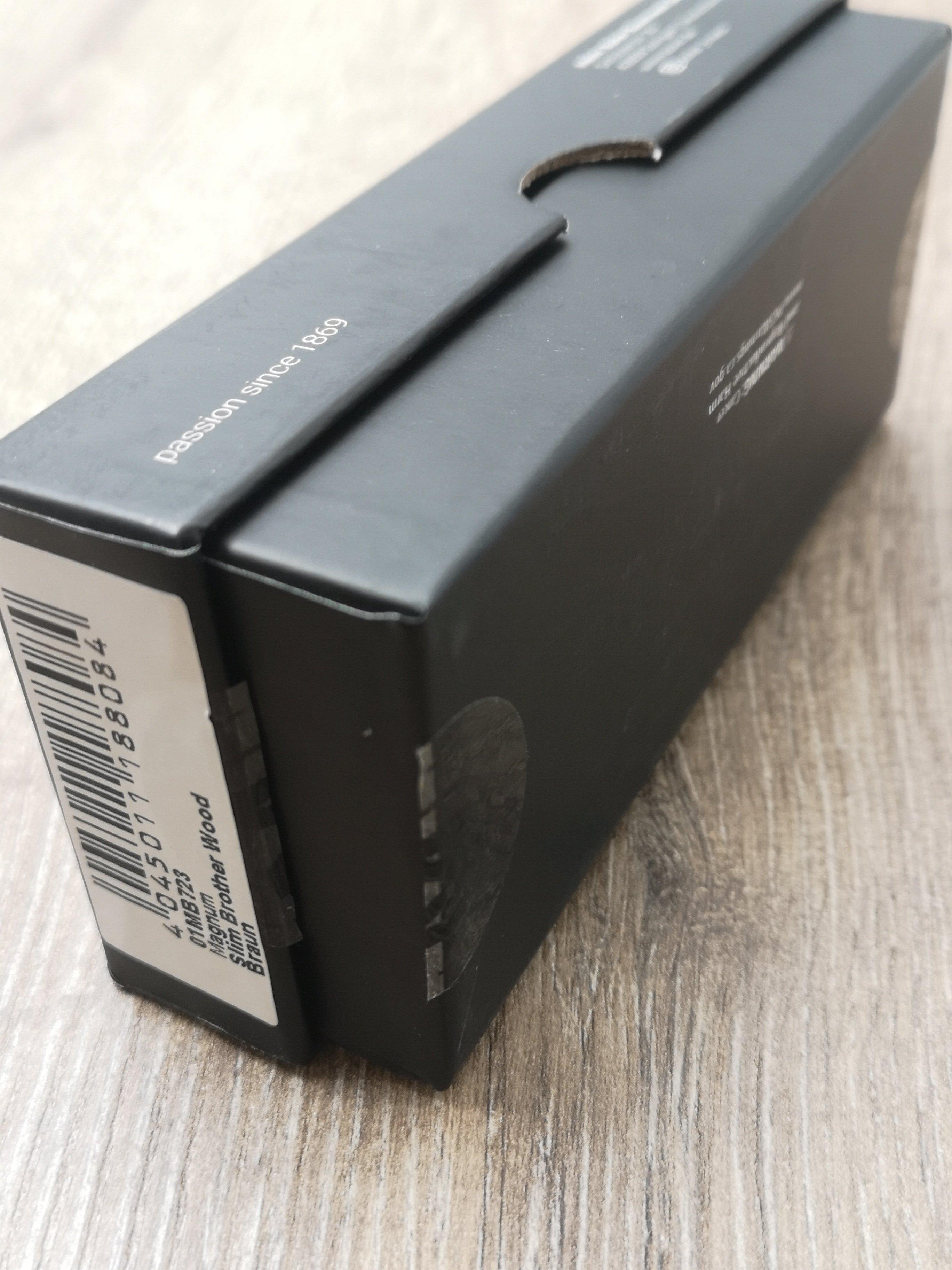 Böker Magnum Slim Brother Wood 01MB723 pocket knife | Advantageously ...