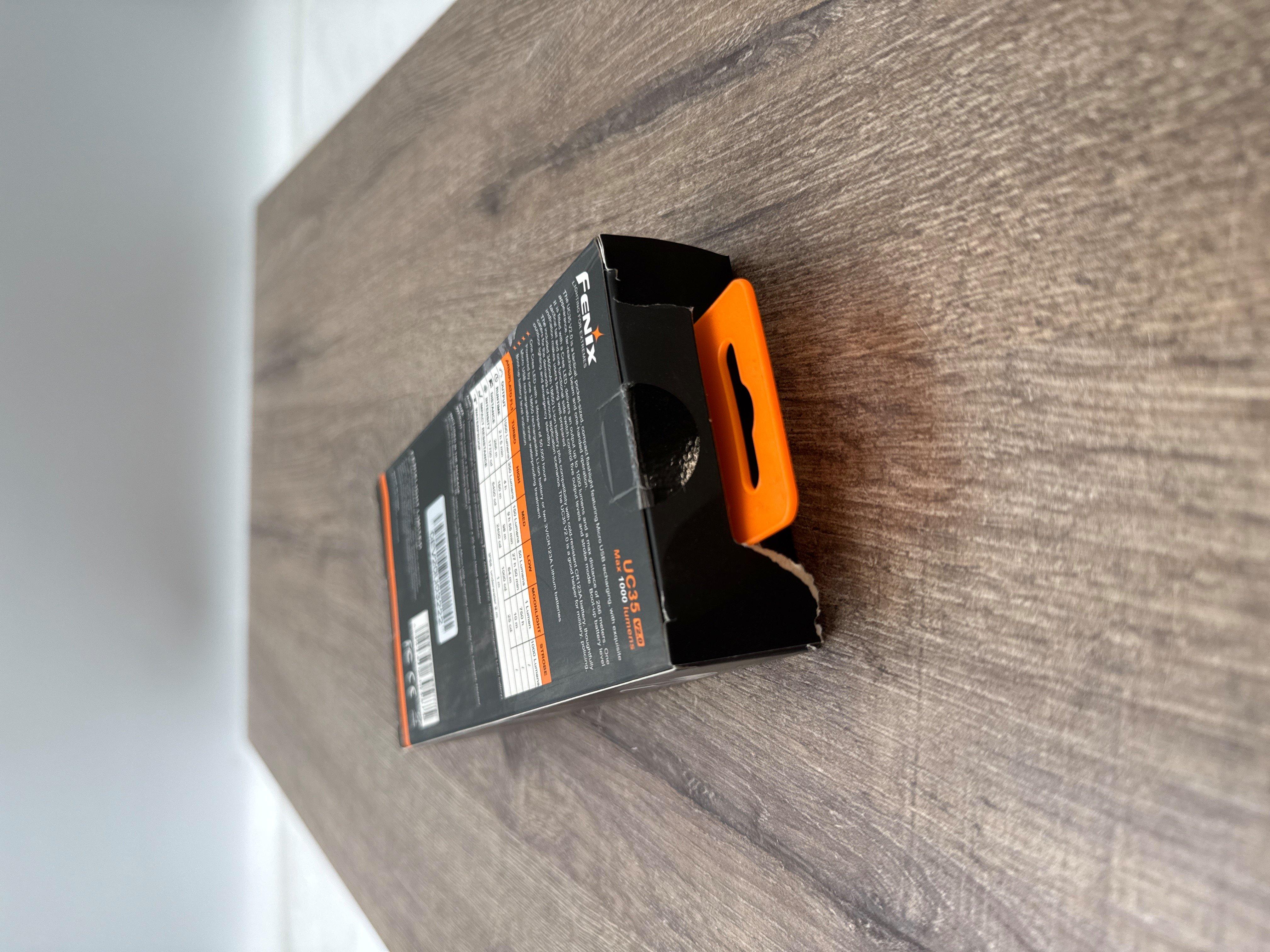 Fenix UC35 V2.0 Rechargeable LED Torch | Advantageously shopping at ...