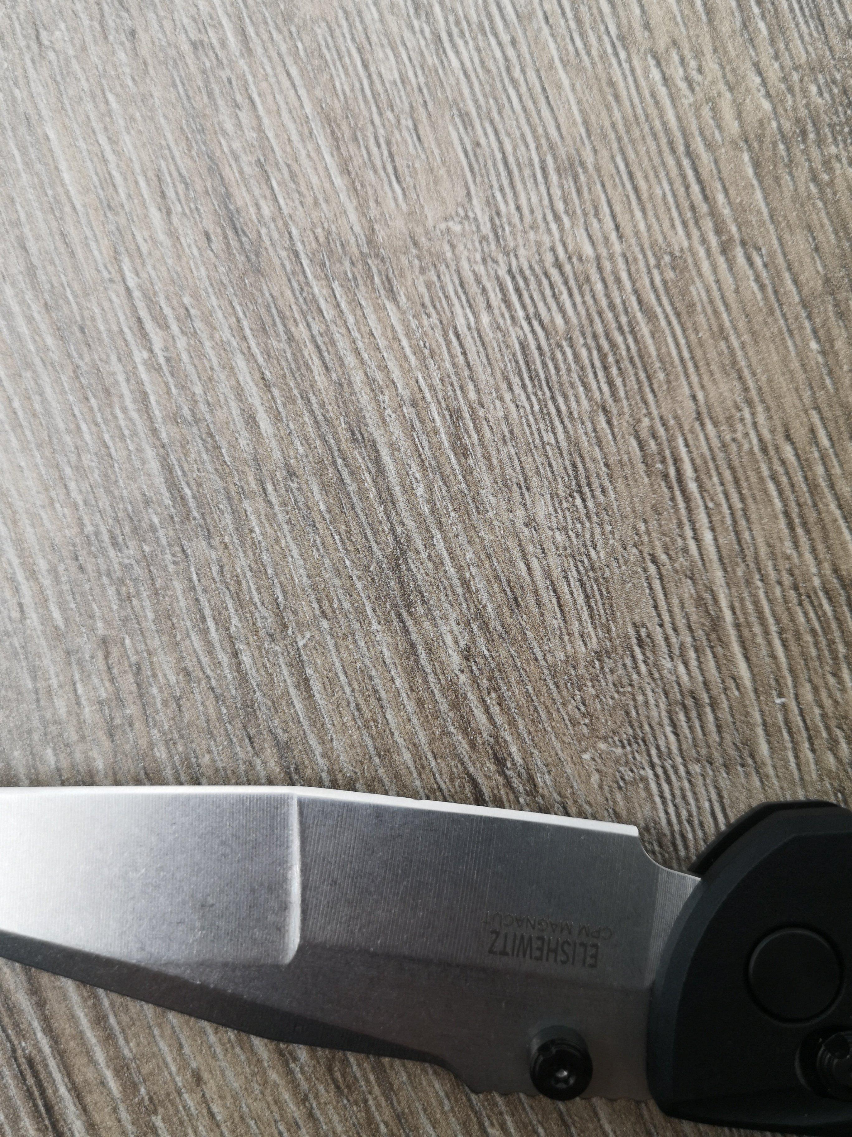 Hogue Deka 24369, Tumbled Black Polymer, Magnacut Wharncliffe, pocket ...