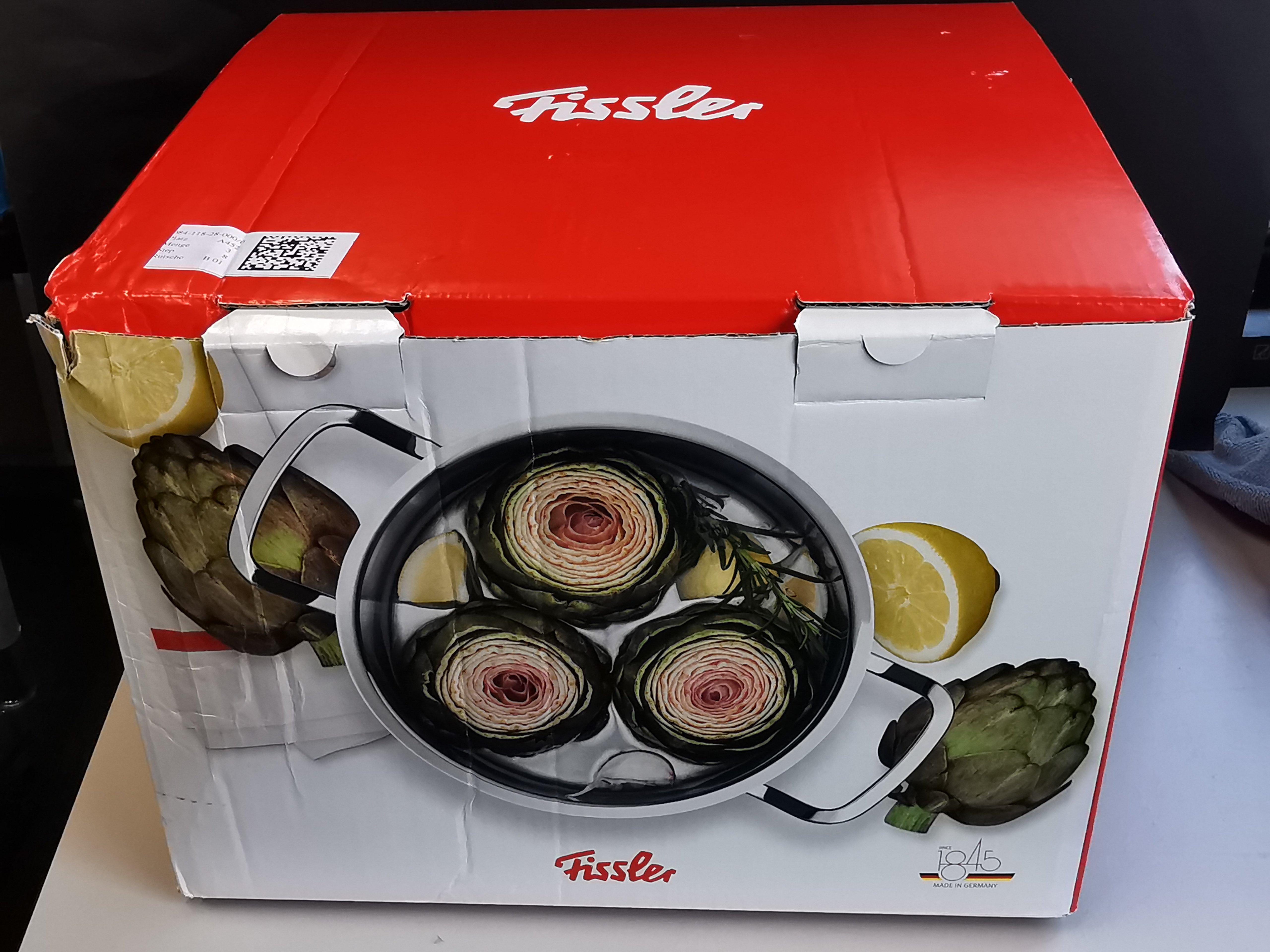 Fissler Original Profi Collection 084-118-28-000 high cooking pot 28 cm ...