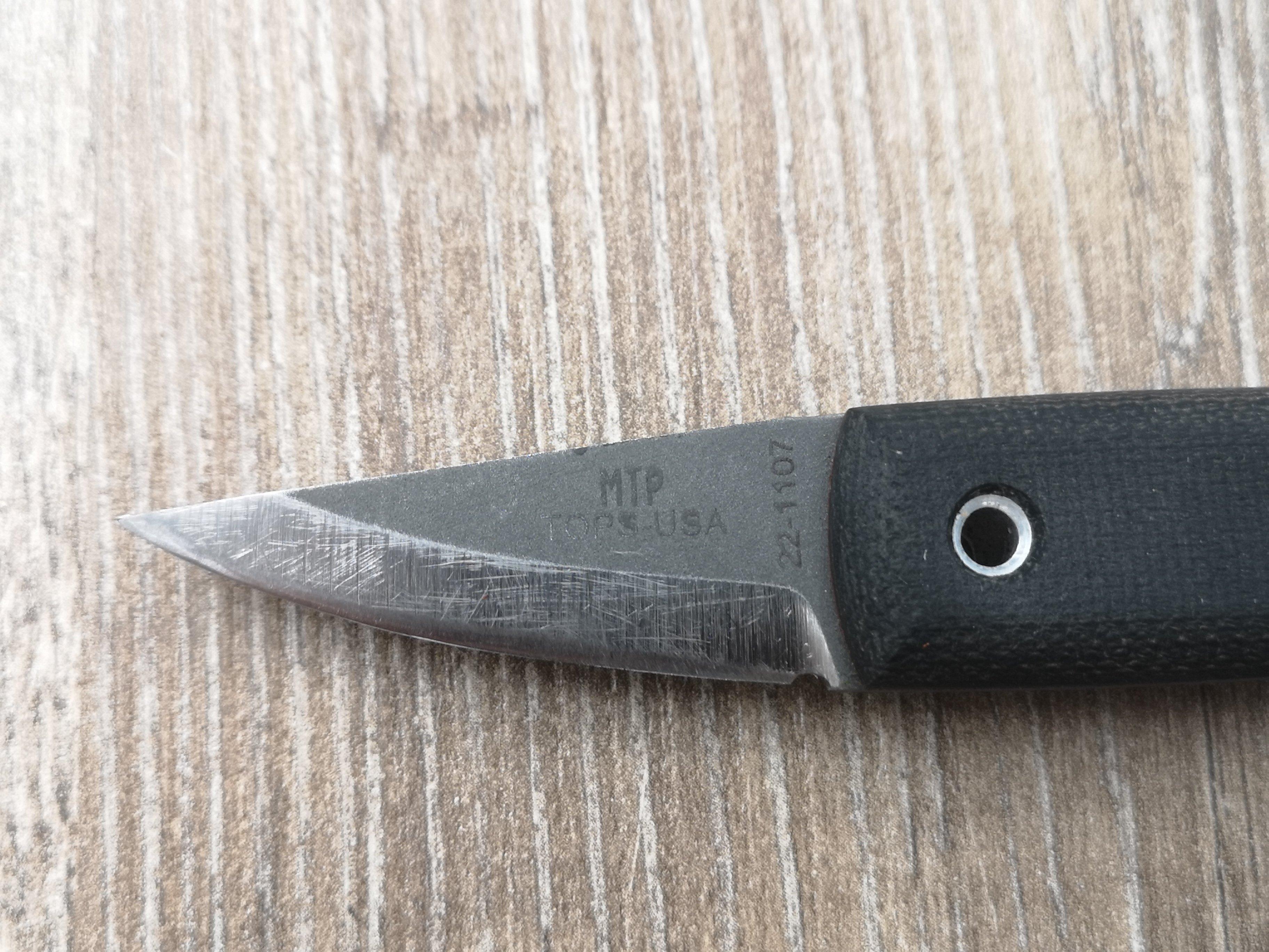 TOPS Mini Tanimboca Puukko MPUK-01 Puukko knife | Advantageously ...