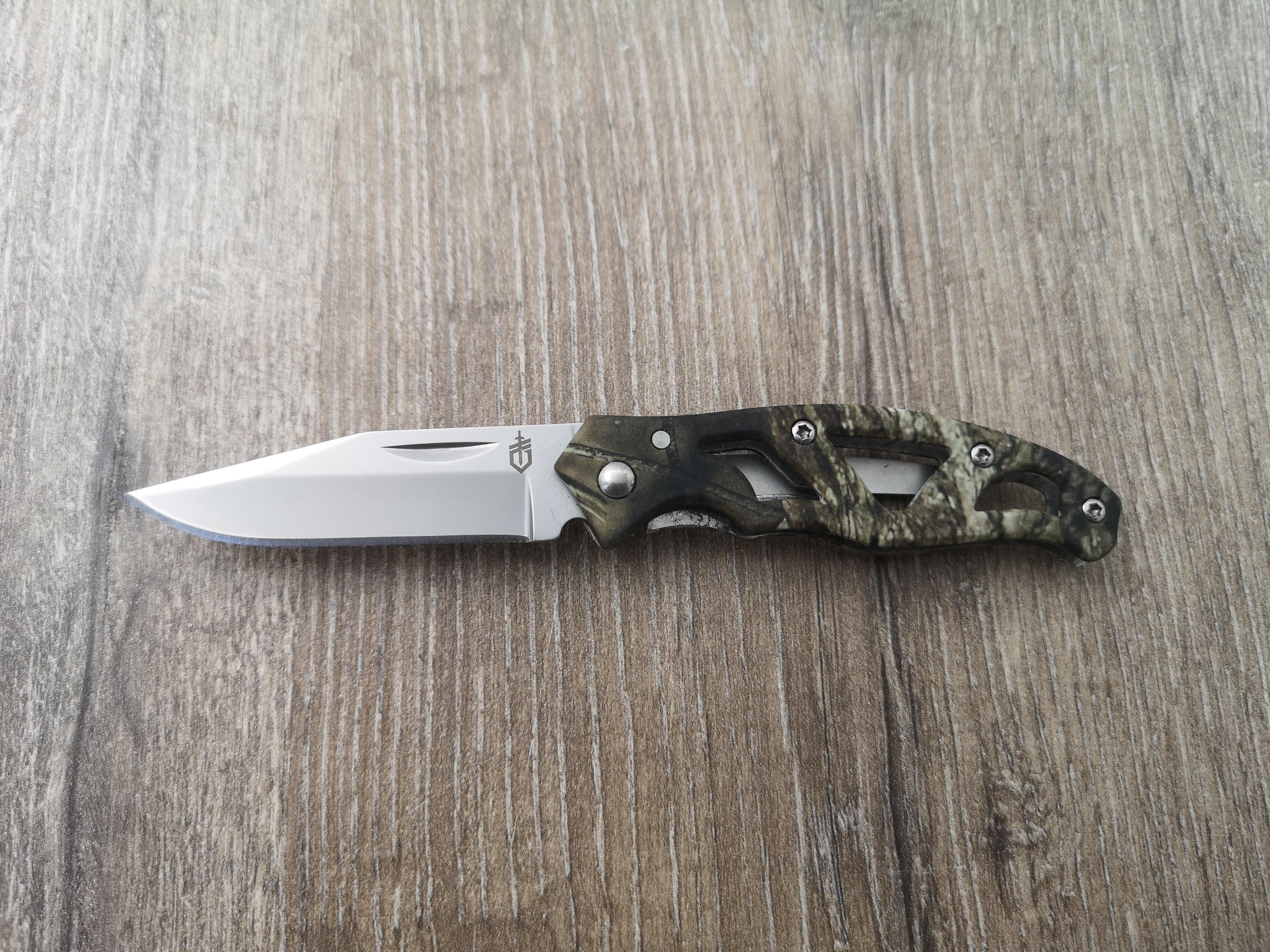 Gerber Paraframe Mini Tanto 31-001729 pocket knife | Advantageously ...