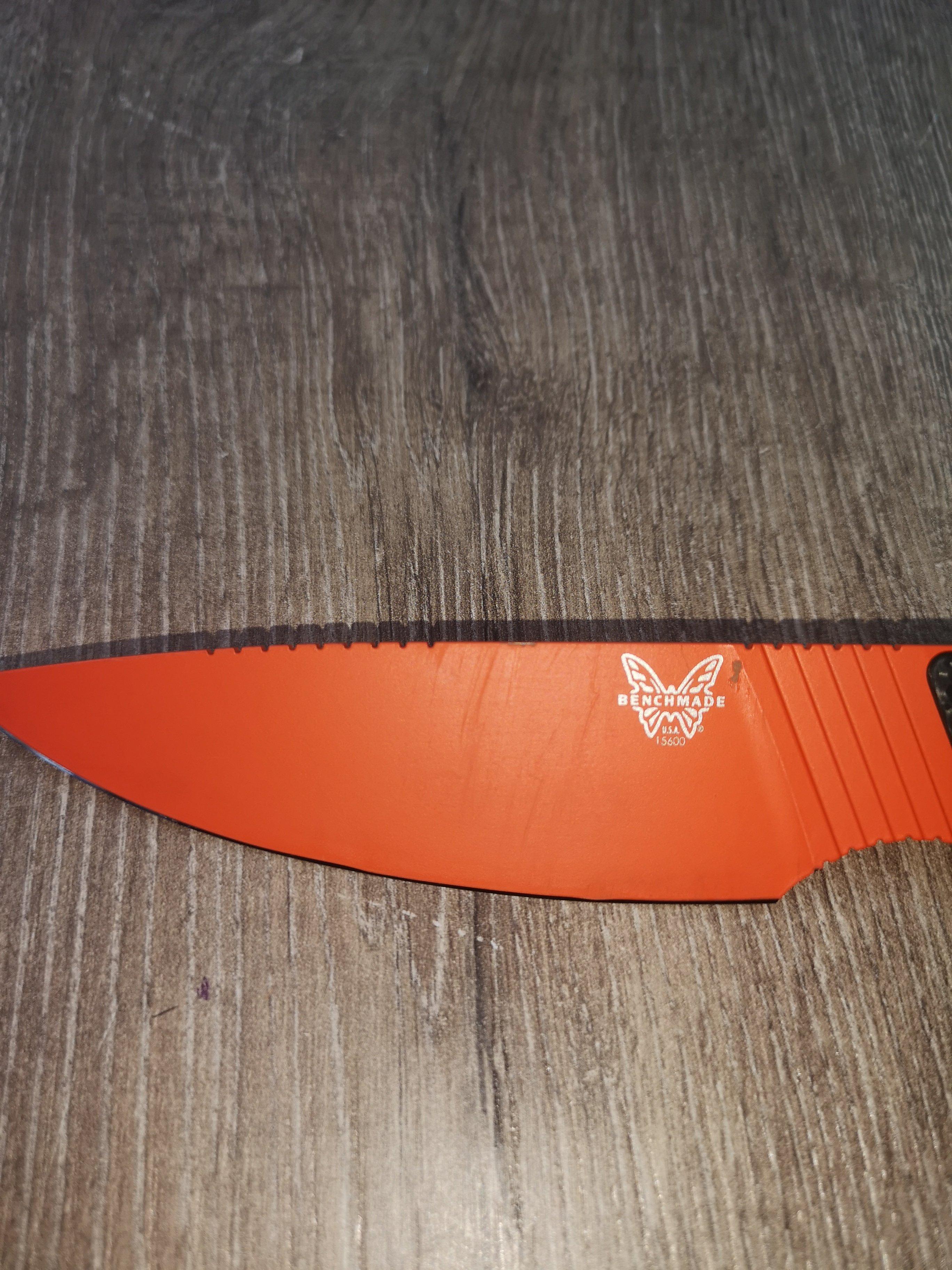 Benchmade Raghorn 15600OR CPM-CruWear, Carbon, hunting knife ...