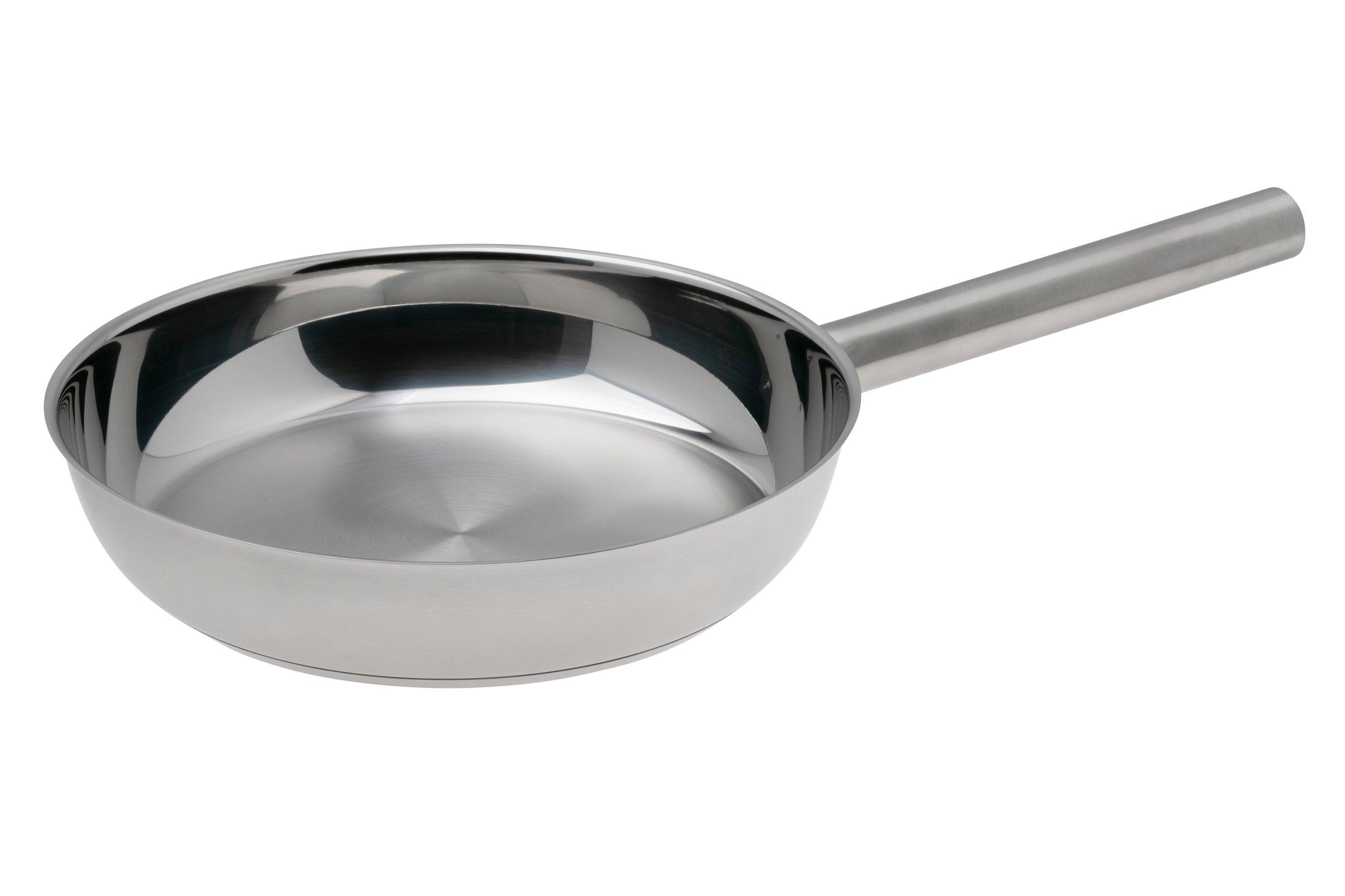 Combekk SUS-Y Pro 151128 Uncoated Recycled Stainless Steel, frying pan ...