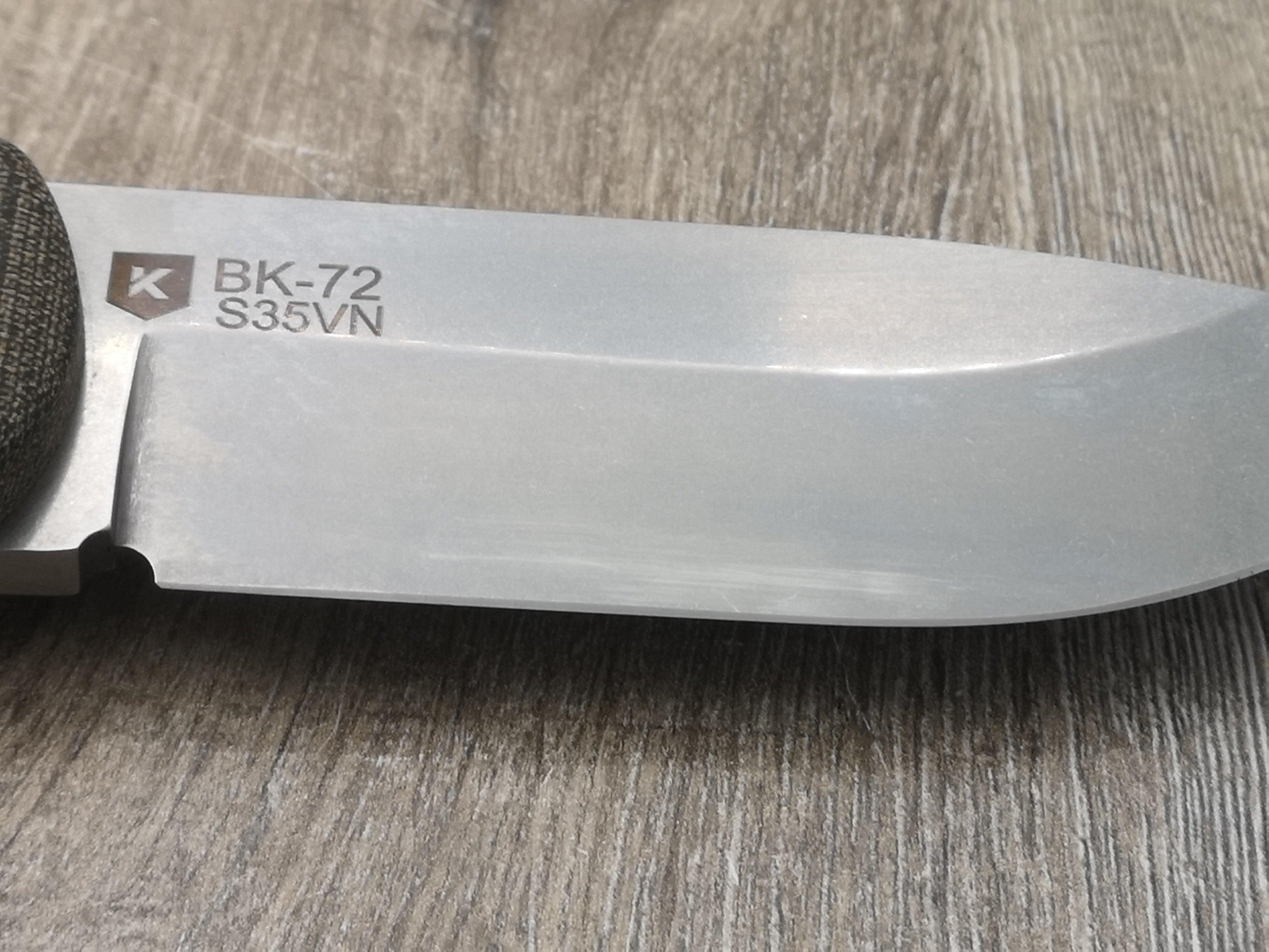 KA-BAR Becker BK72 Stonewashed CPM S35VN Knivesandtools Exclusive ...