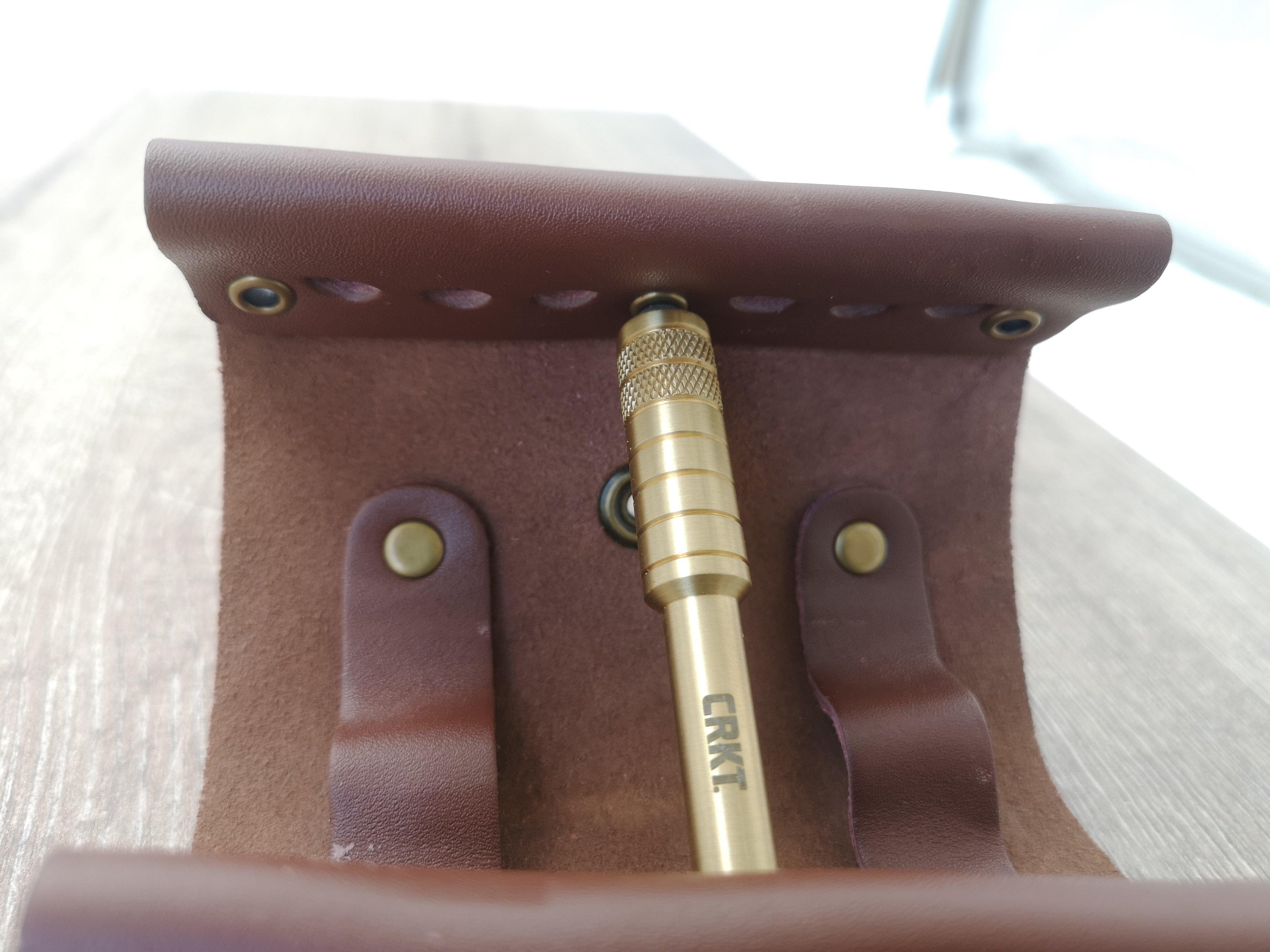 CRKT Hex Bit Driver Tool Roll 9911 screwdriver set | Advantageously ...