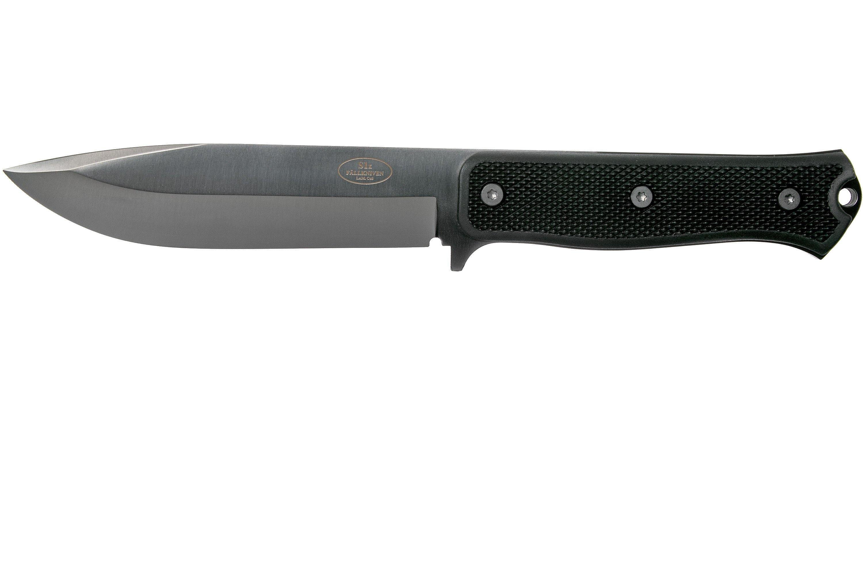 Fällkniven S1xb Forest Knife, Black, faca de exterior | Compras ...