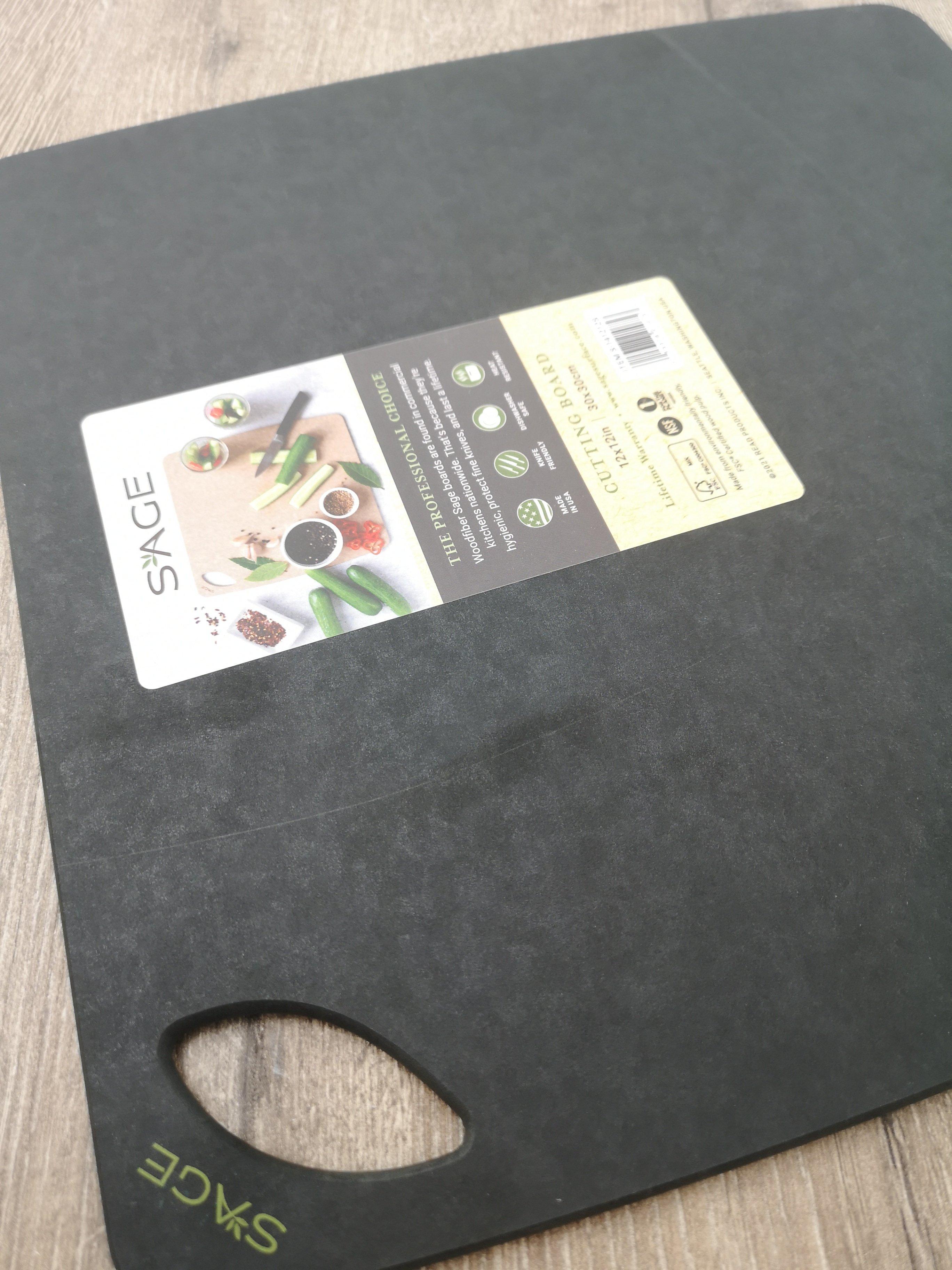 Sage Schneidebrett H3030, 30x30 cm, schwarz | Günstiger shoppen bei ...