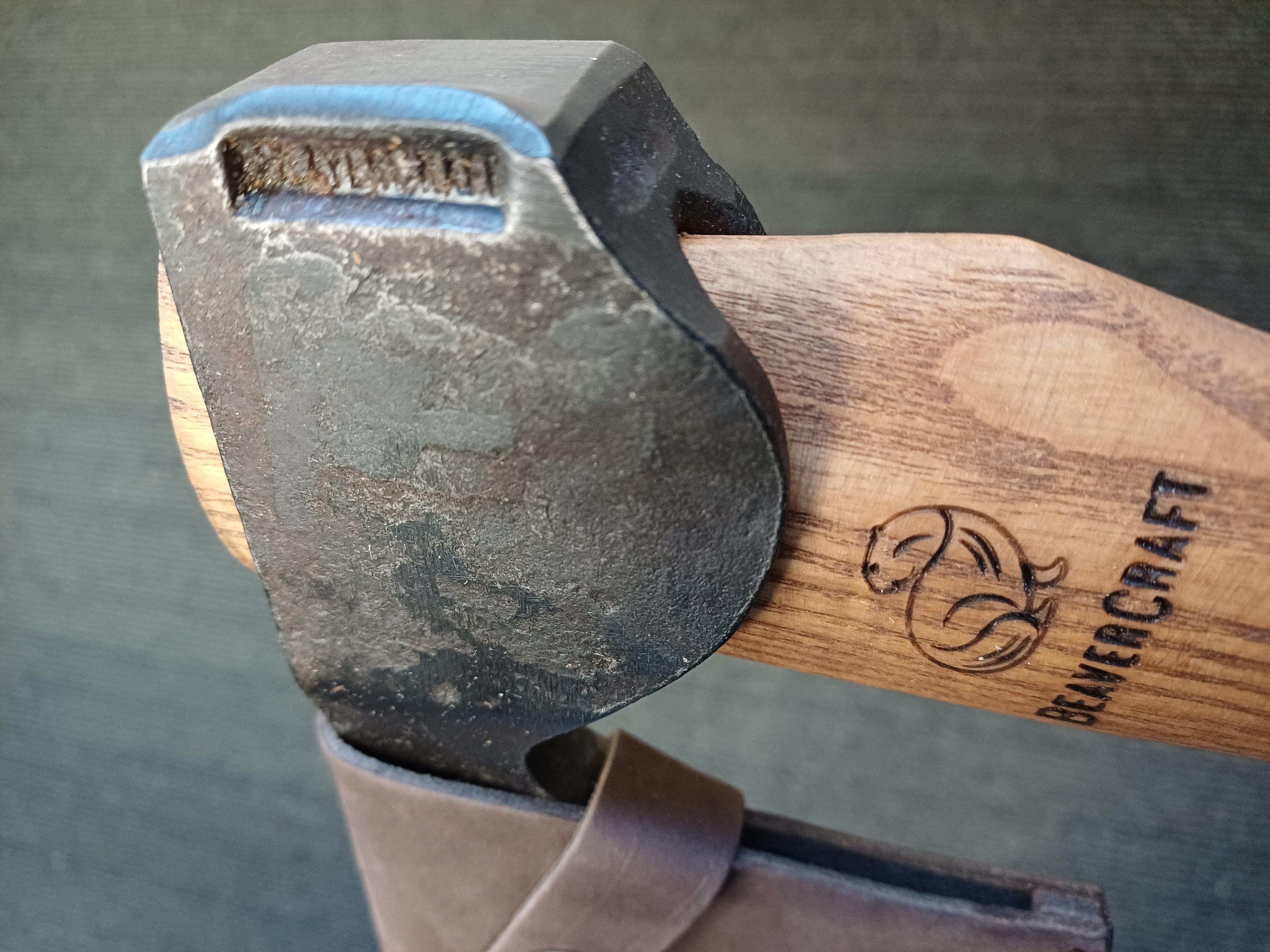 BeaverCraft AX6 Compact Long Bearded Bushcraft Hatchet, hand axe ...