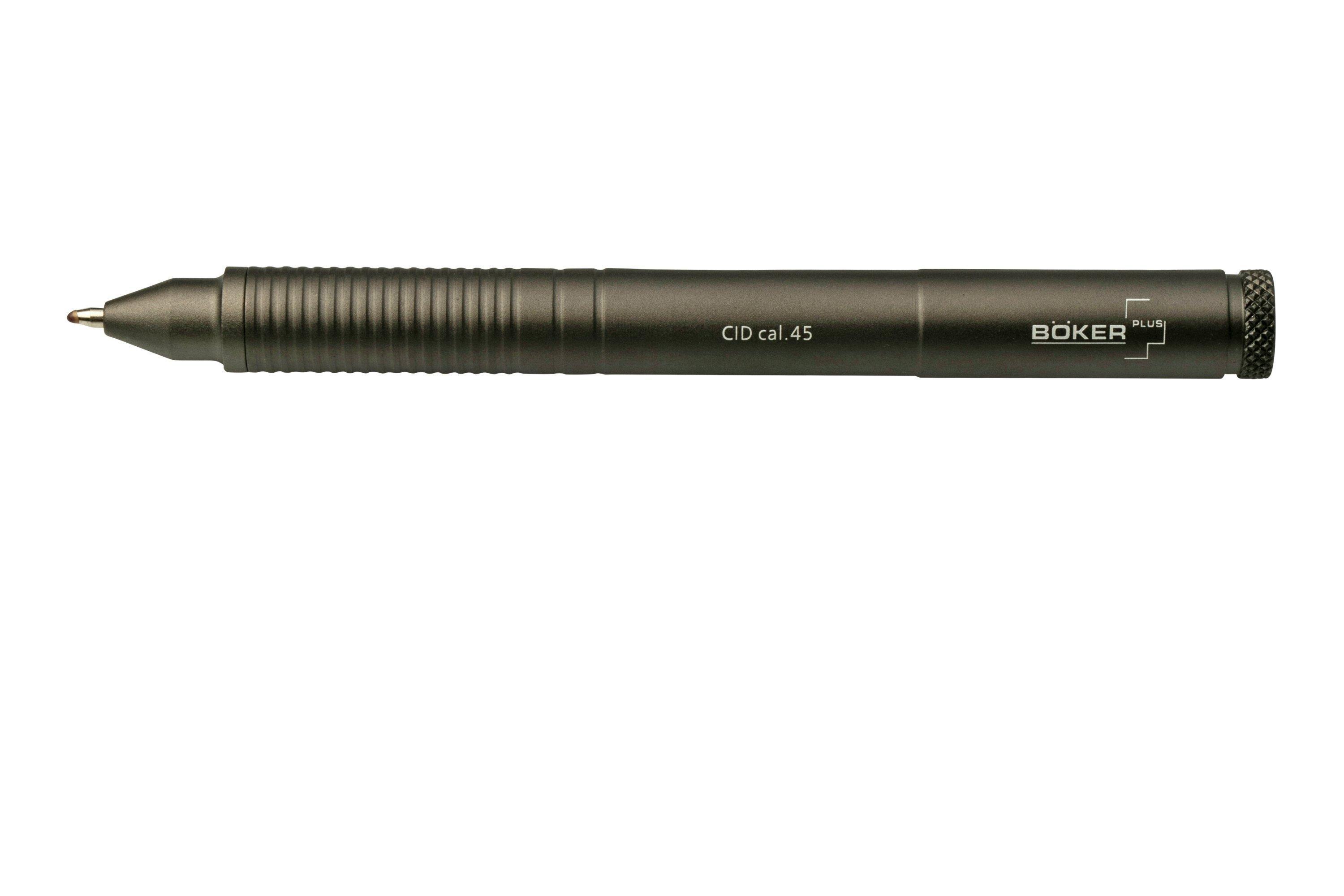 Böker Plus CID cal .45 Gray 09BO086 tactical pen | Advantageously ...