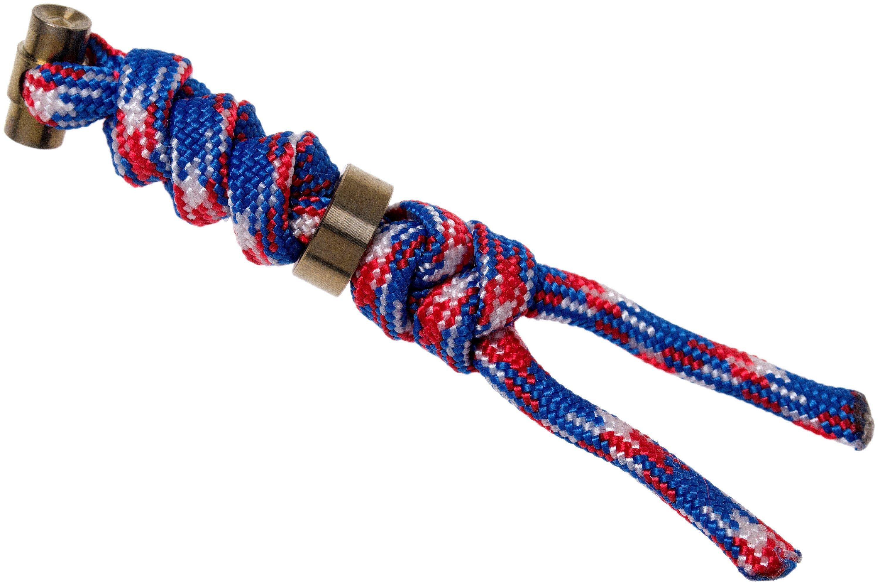 Chris Reeve Large Sebenza/Umnumzaan Lanyard com conta liberty/dourado ...