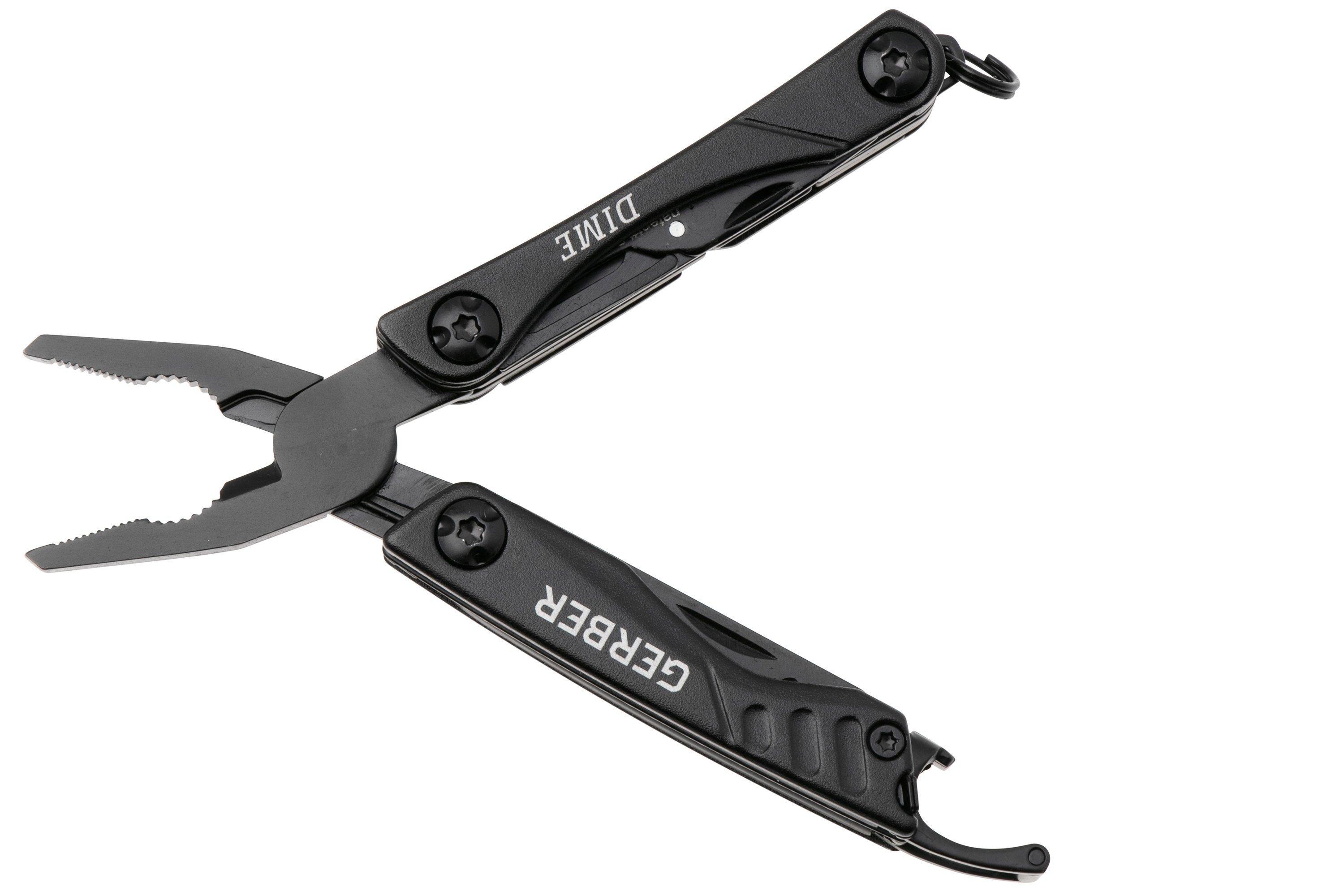 Gerber Dime Micro multitool black, 30-000469 | Advantageously shopping ...