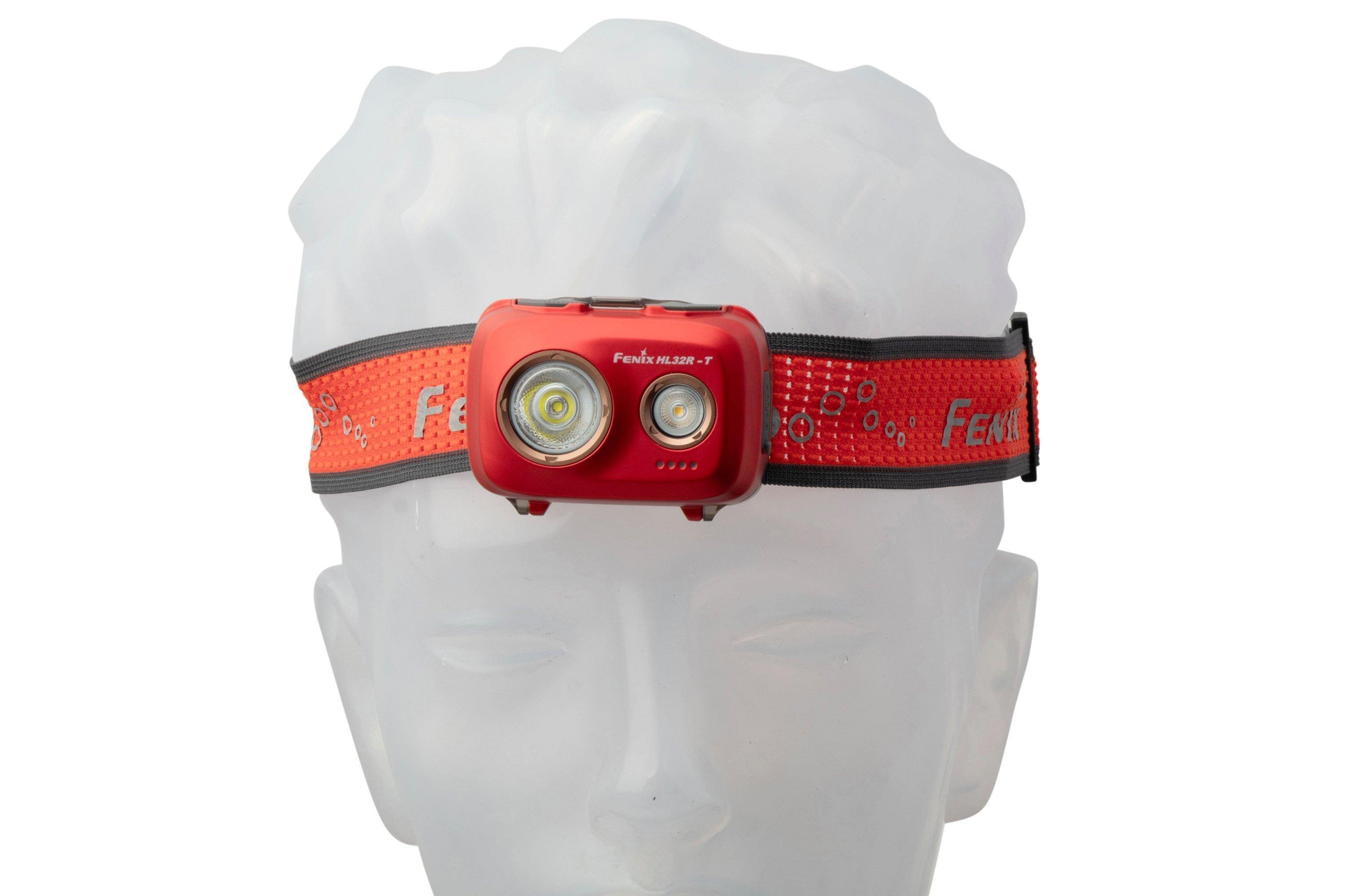 Fenix HL32R-T Rose Red rechargeable head torch, 800 lumens | Advantageously shopping at ...