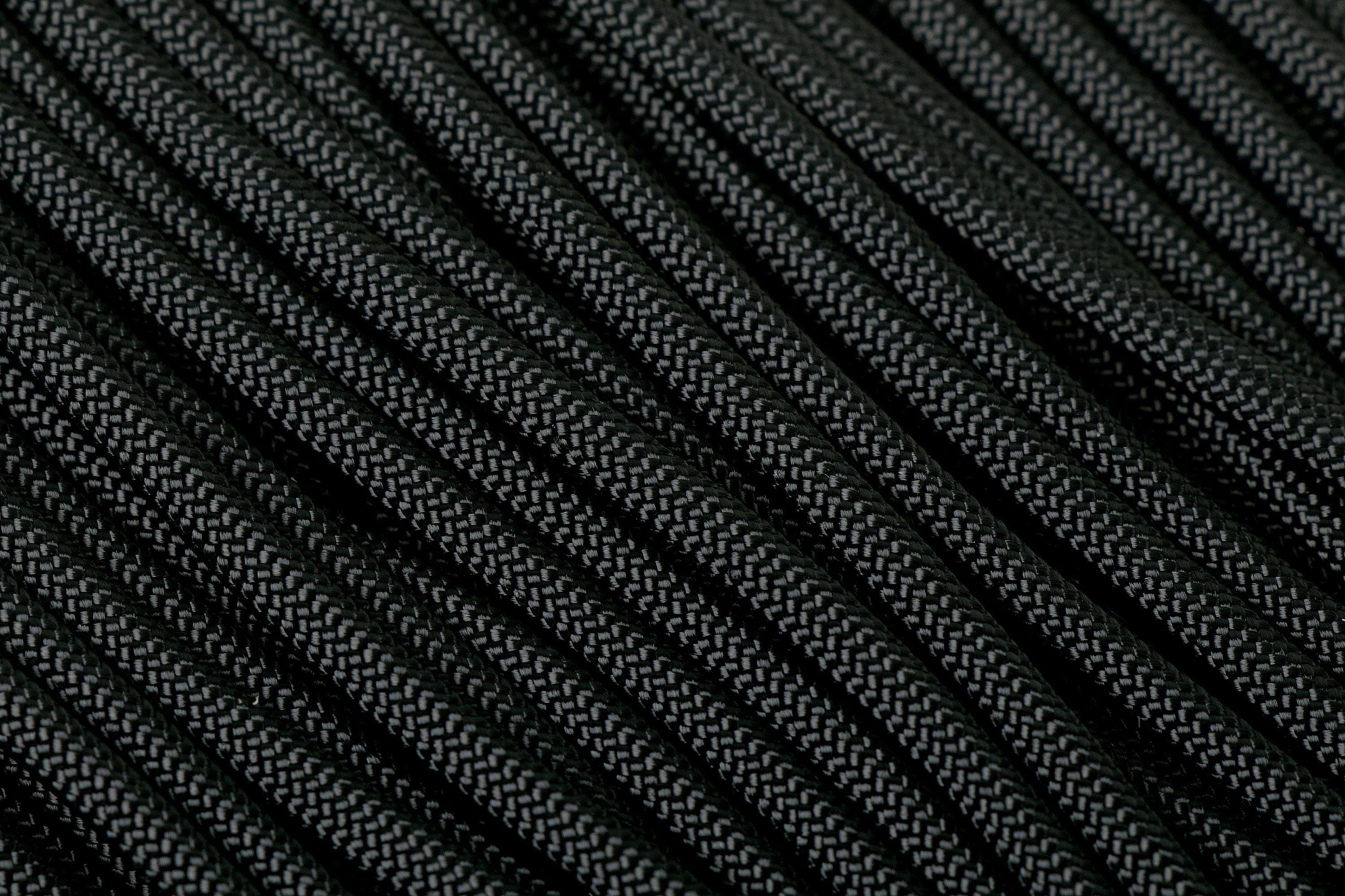 Knivesandtools 550 paracord type III, color: negro, 50 ft (15,24 m ...