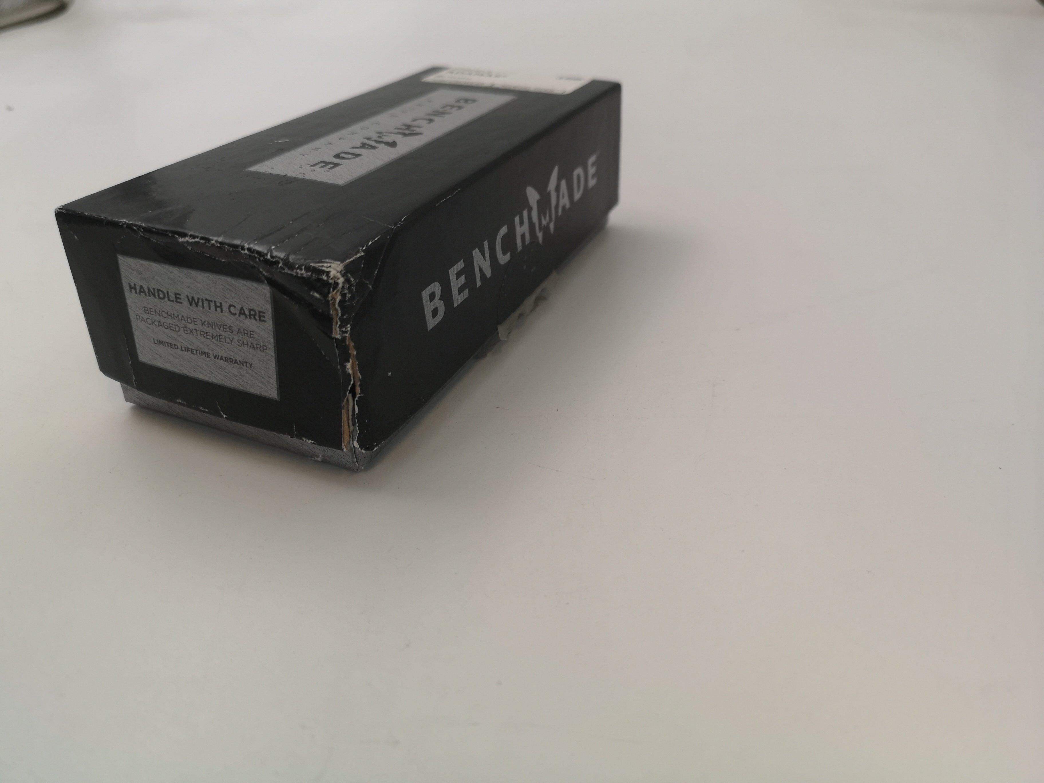 Benchmade 275FE-2 Sibert Adamas OD Grün G10, Flat Earth Taschenmesser, Shane Sibert Design ...