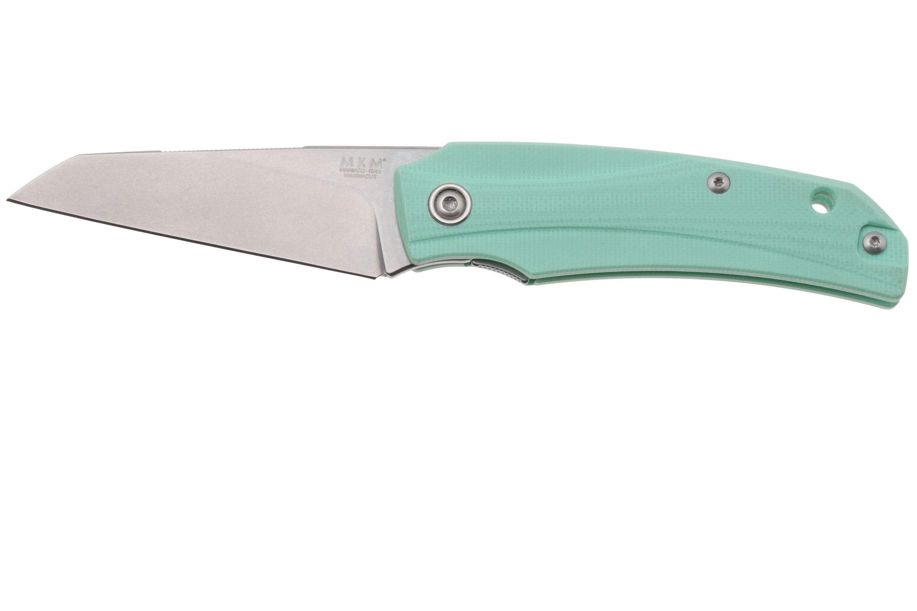 Nóż składany MKM Ice MK IC-GTY Stonewashed Magnacut, Blue G10, projekt ...