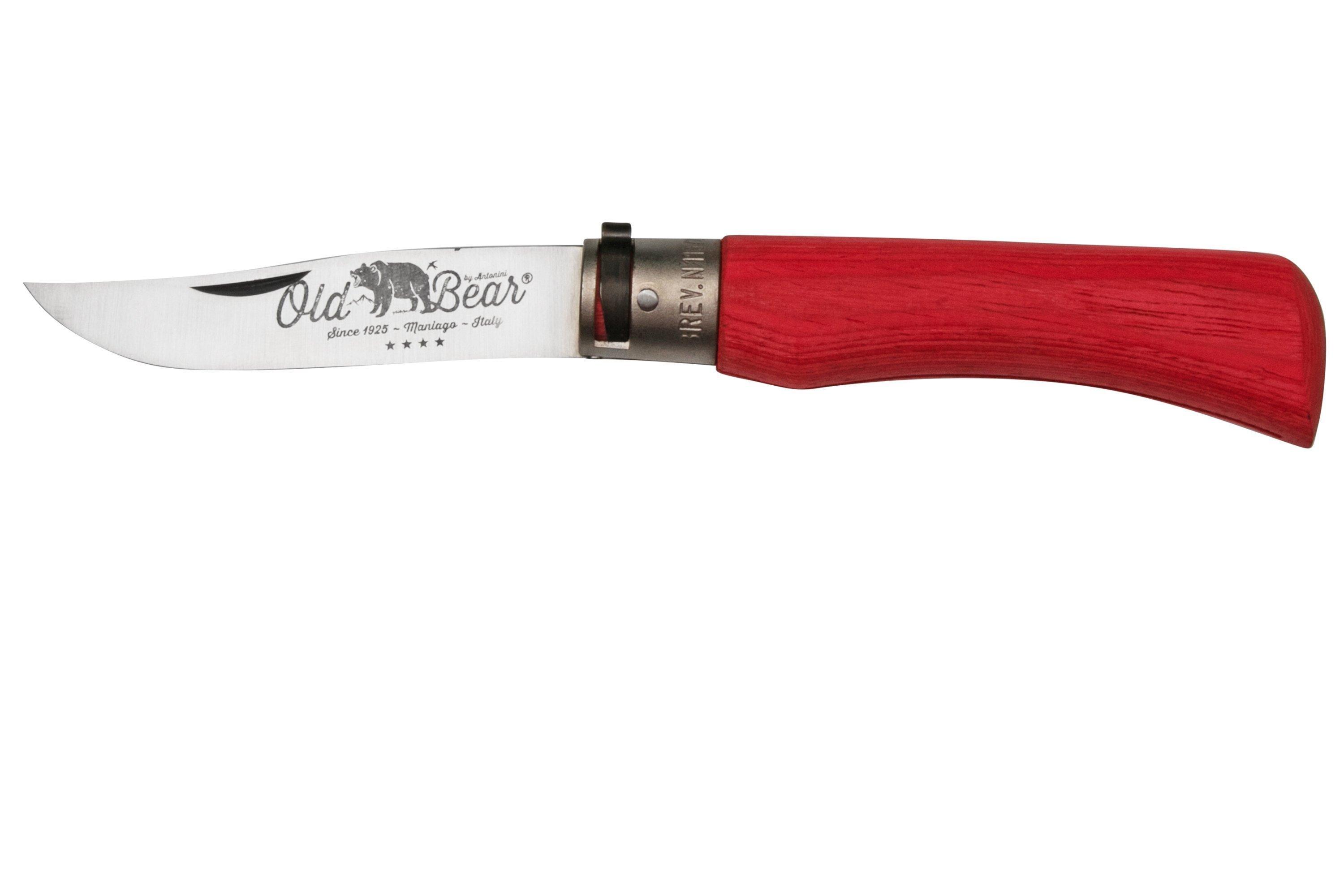 Old Bear Classical Red L, 9307-21-MRK pocket knife | Advantageously ...