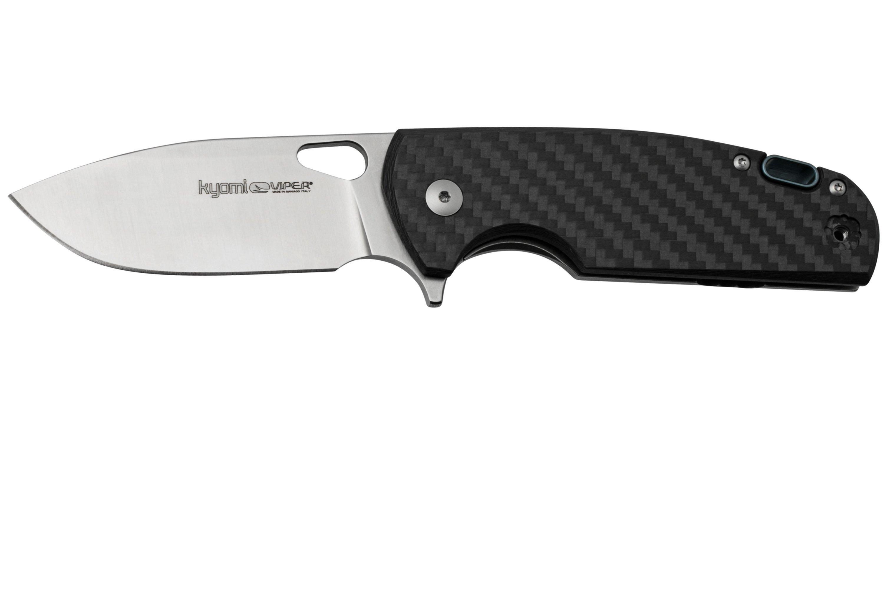 Viper Kyomi V5933FC, CPM 20CV Satin Carbon, coltello da tasca | Fare ...