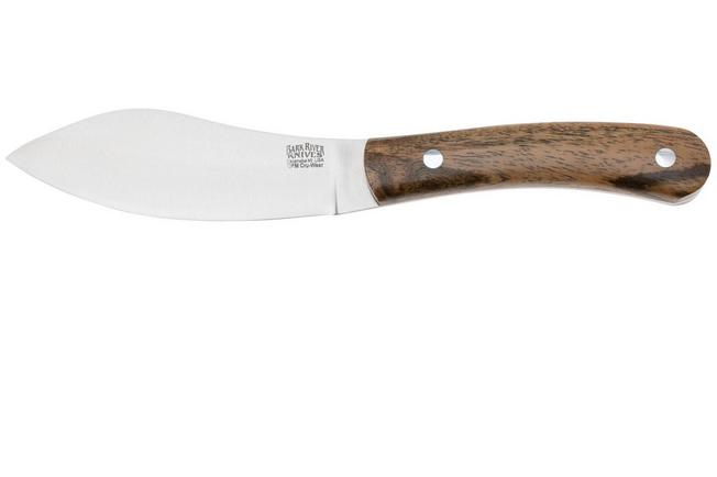 Bark River Nessmuk BR-09-141-BC, Satin CPM Cru-Wear, Bocote couteau ...