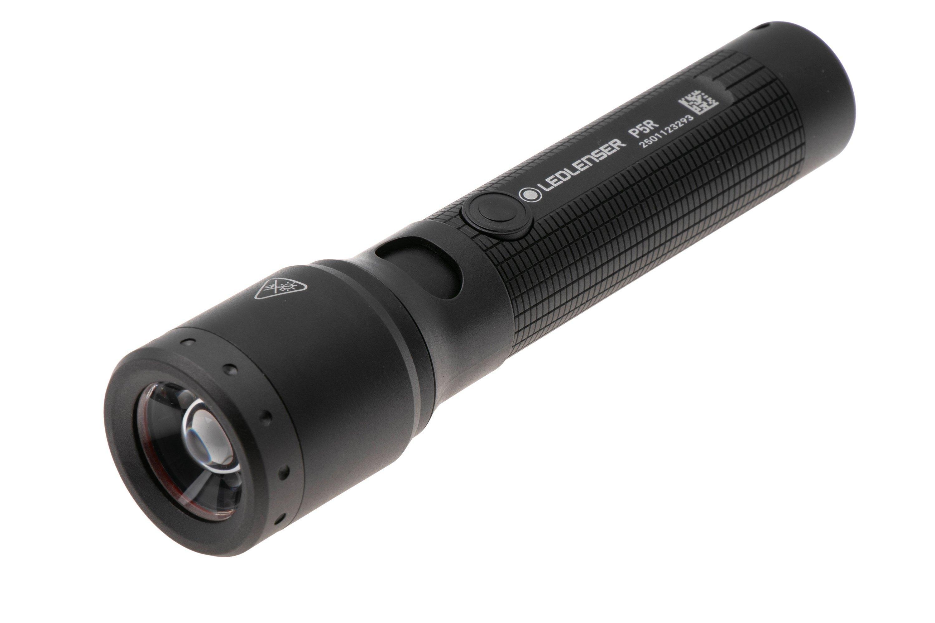 Ledlenser P5R rechargeable flashlight, 750 lumens | Advantageously ...