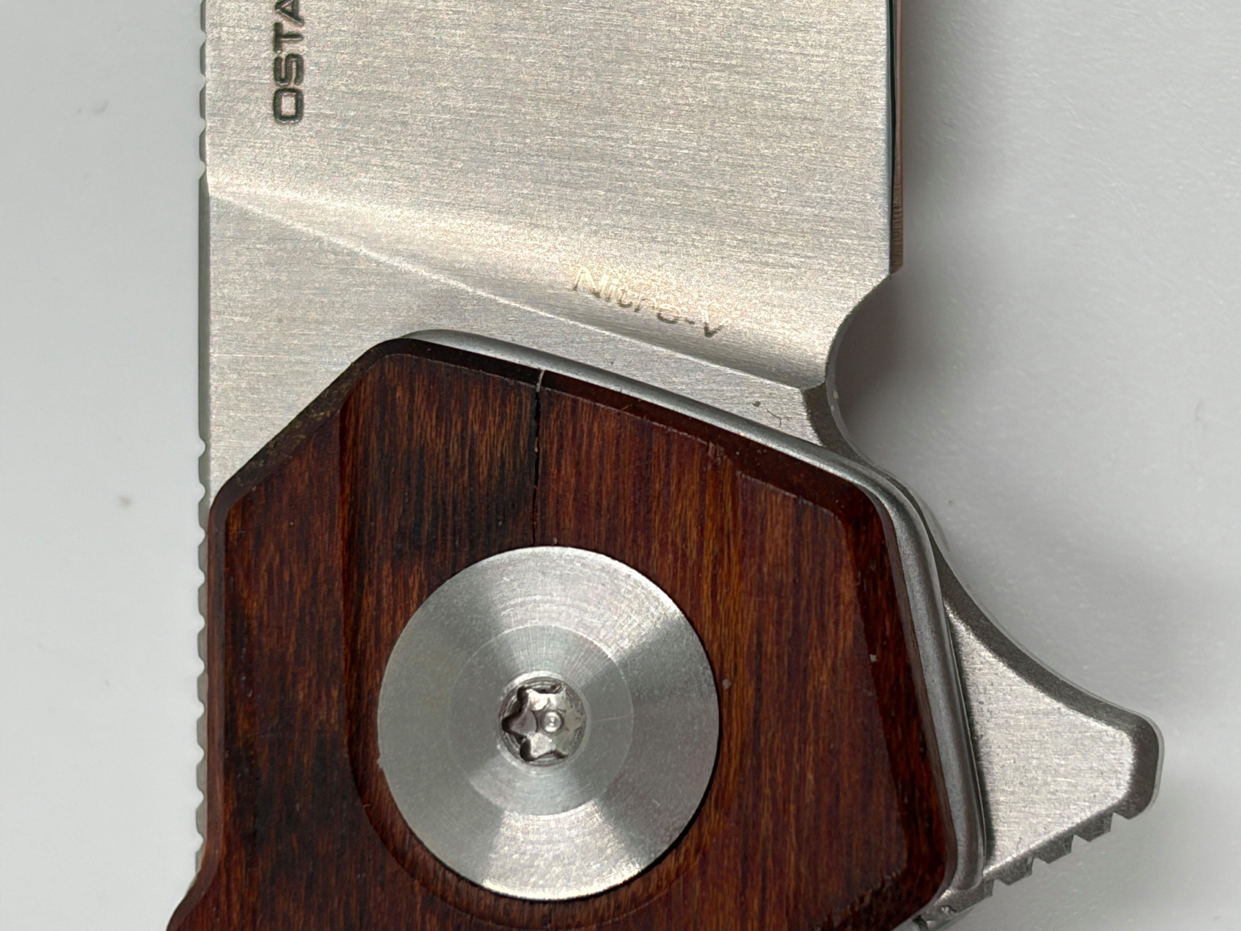 Civivi Navo C25015B-1 Satin Nitro-V, Guibourtia, navaja, diseño de ...