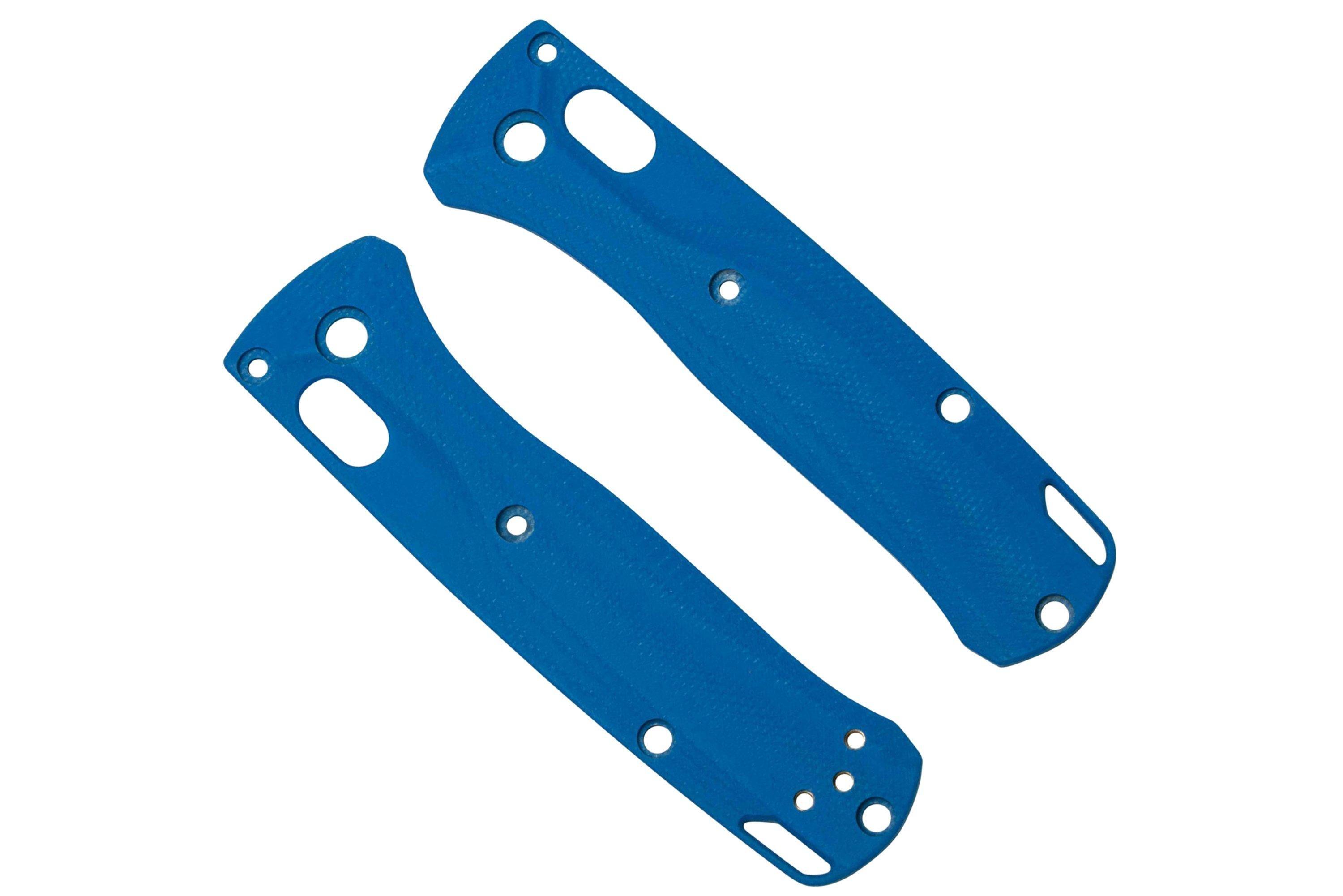 Flytanium Benchmade Mini Bugout Scales, Crossfade Blue G10 ...