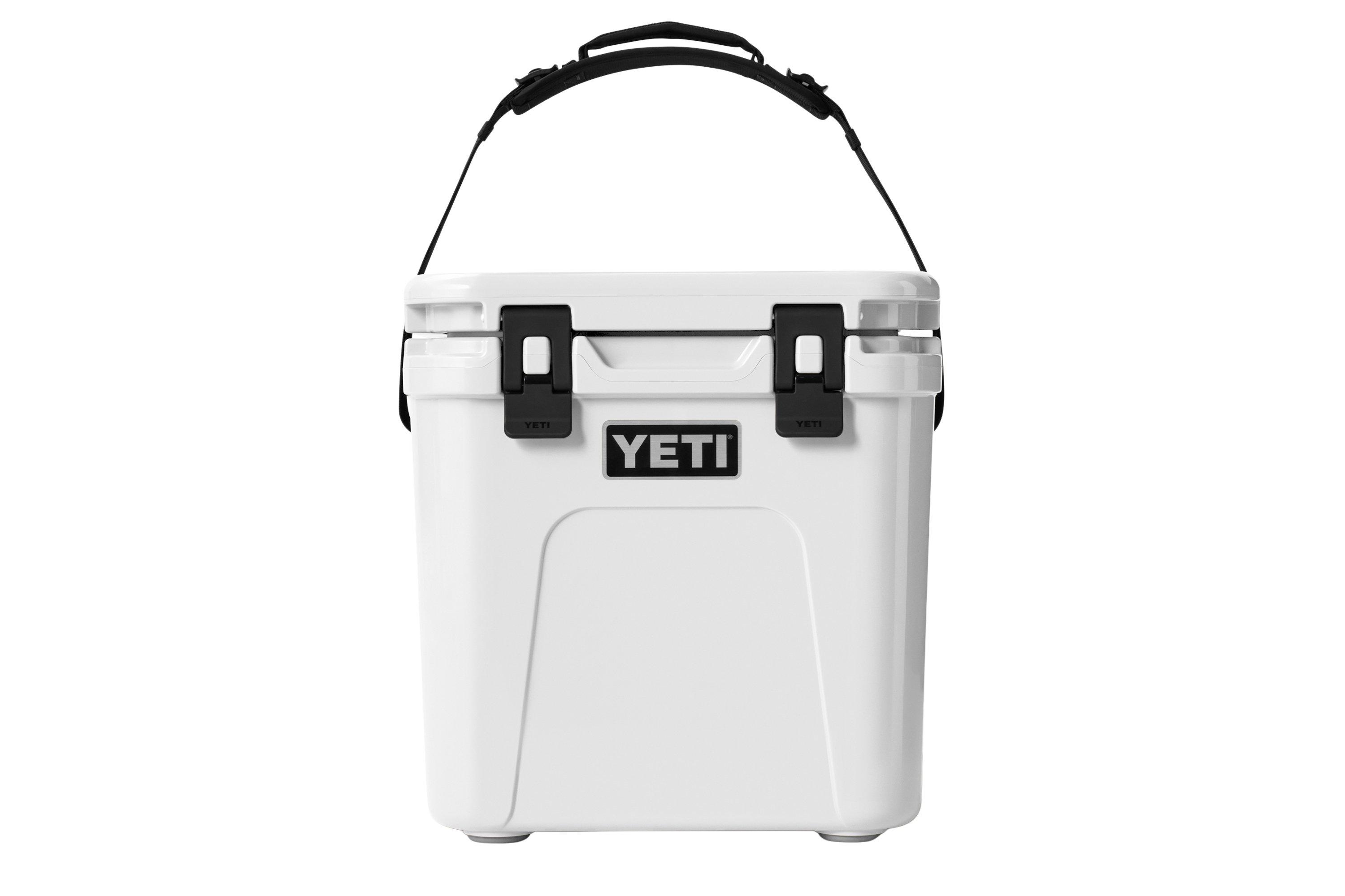 Yeti Roadie 24L Cooler, White, cool box with shoulder strap ...