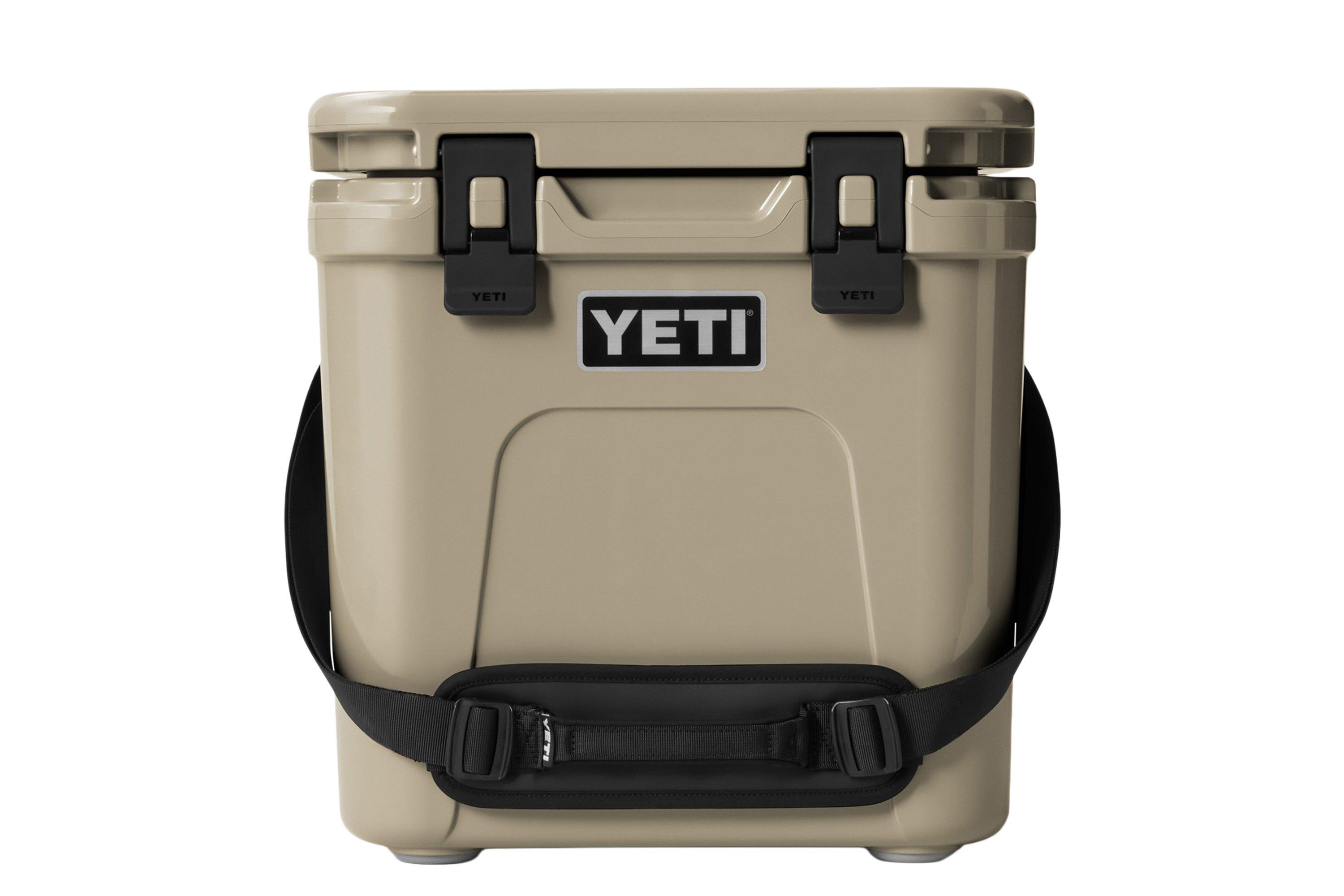 Yeti Roadie 24L Cooler, Tan, cool box with shoulder strap ...