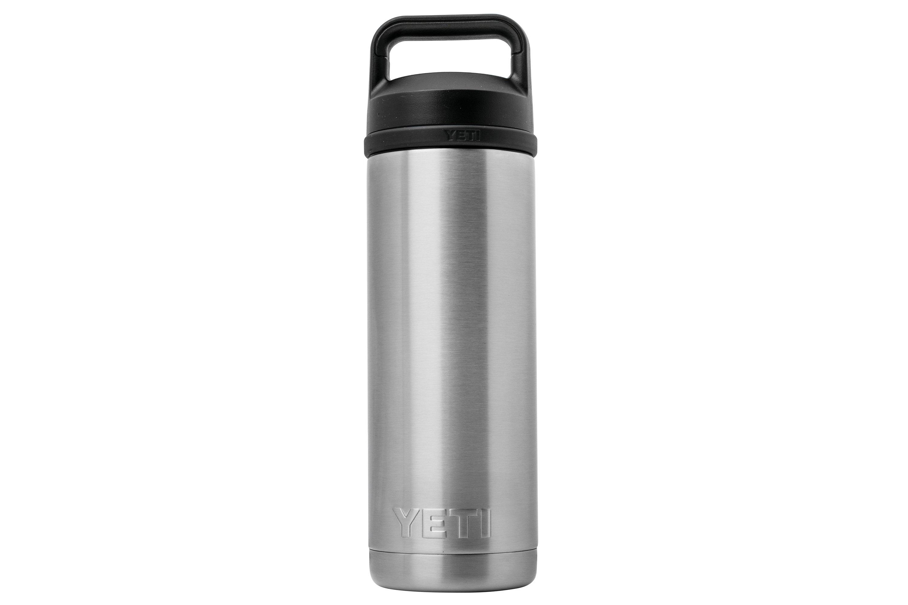 Yeti Rambler Bottle 18oz Chug Cap, Stainless Steel, botella térmica con ...